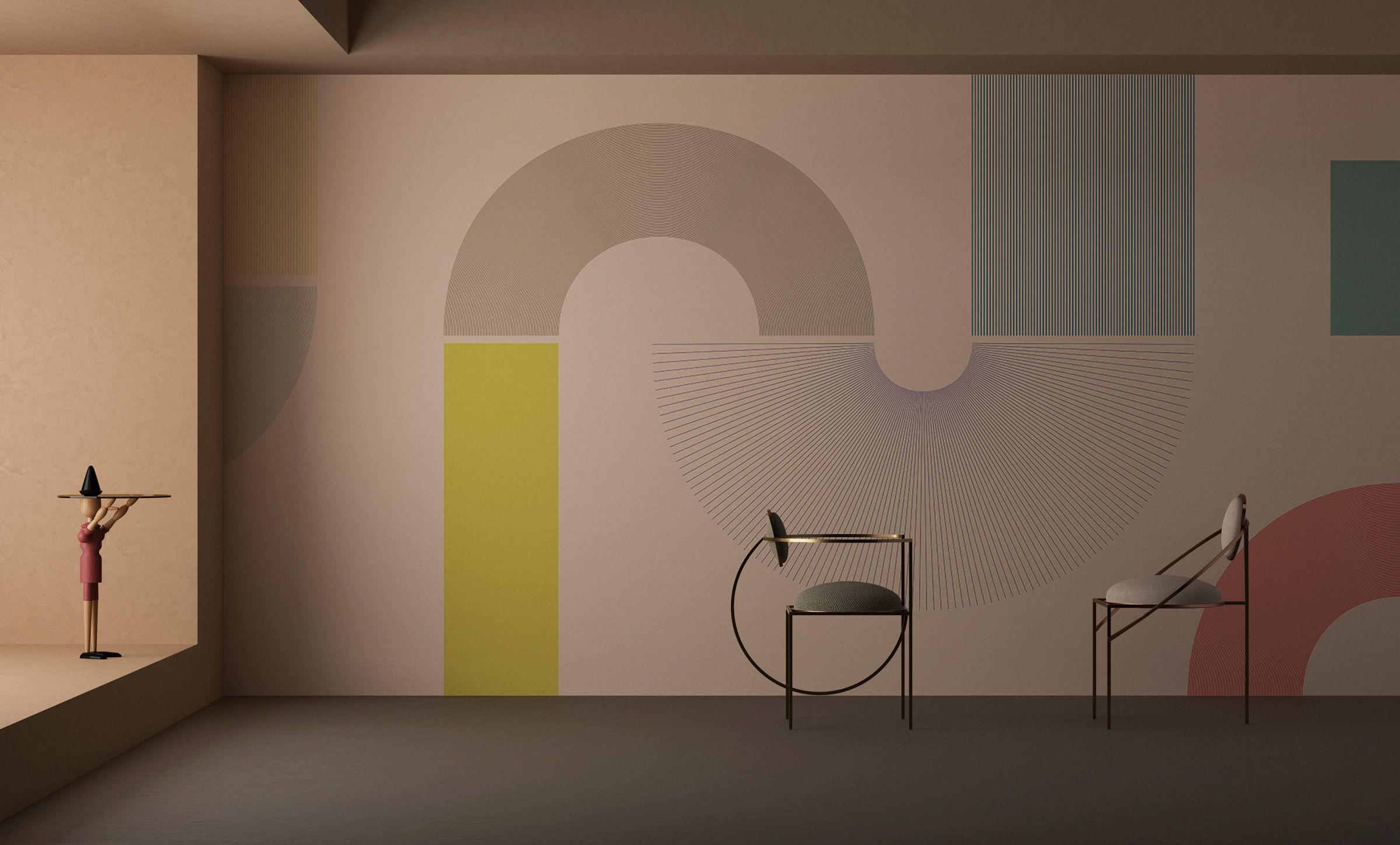 Contour Wallpaper Collection | Domestika