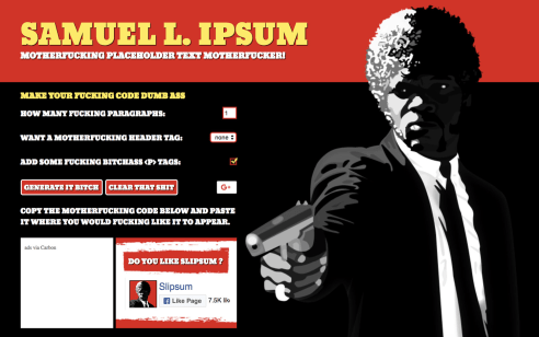 The 10 Funniest Lorem Ipsum Generators | Domestika