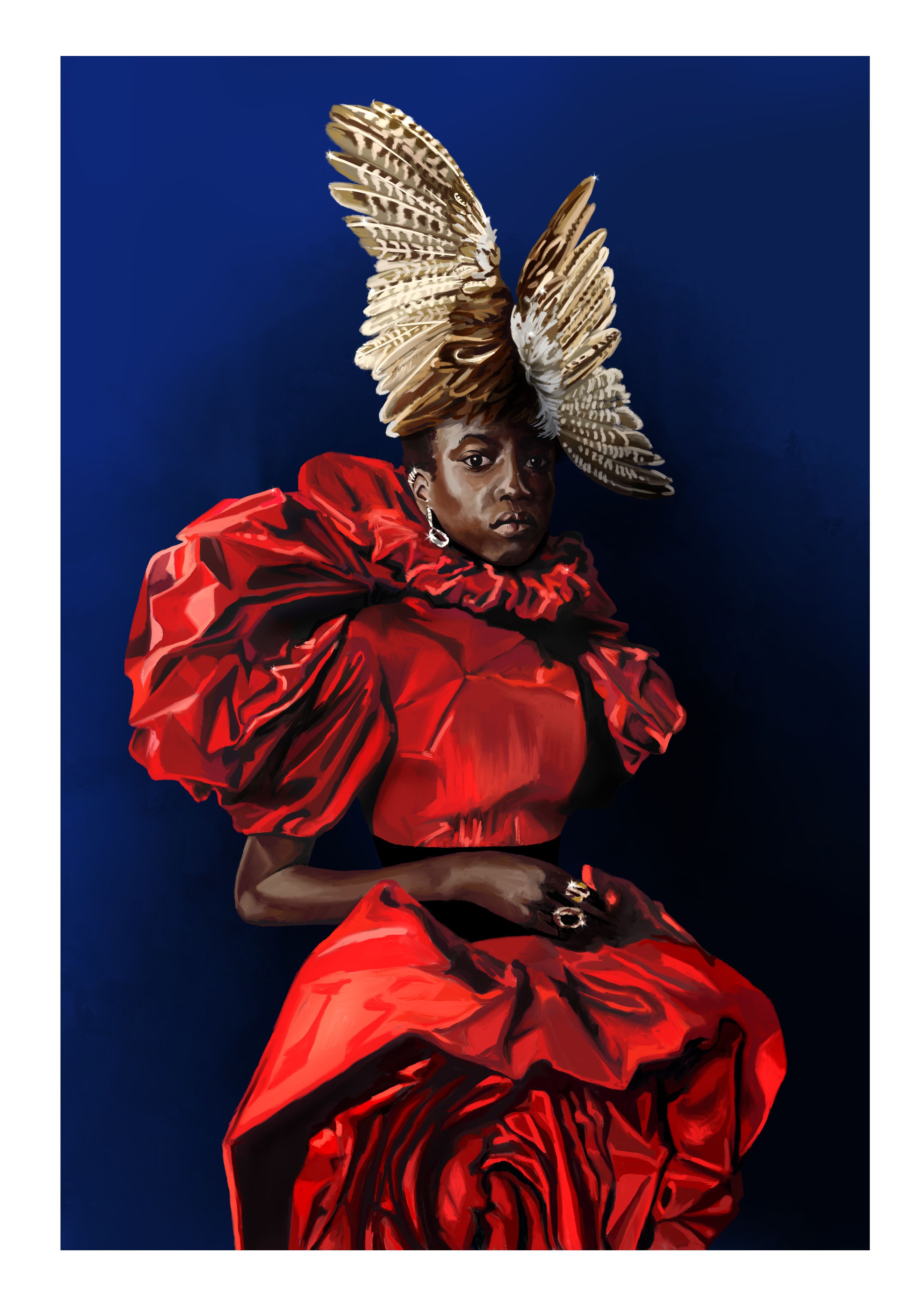 Conoce a Amy Pearson y sus hermosos retratos ilustrados | Domestika