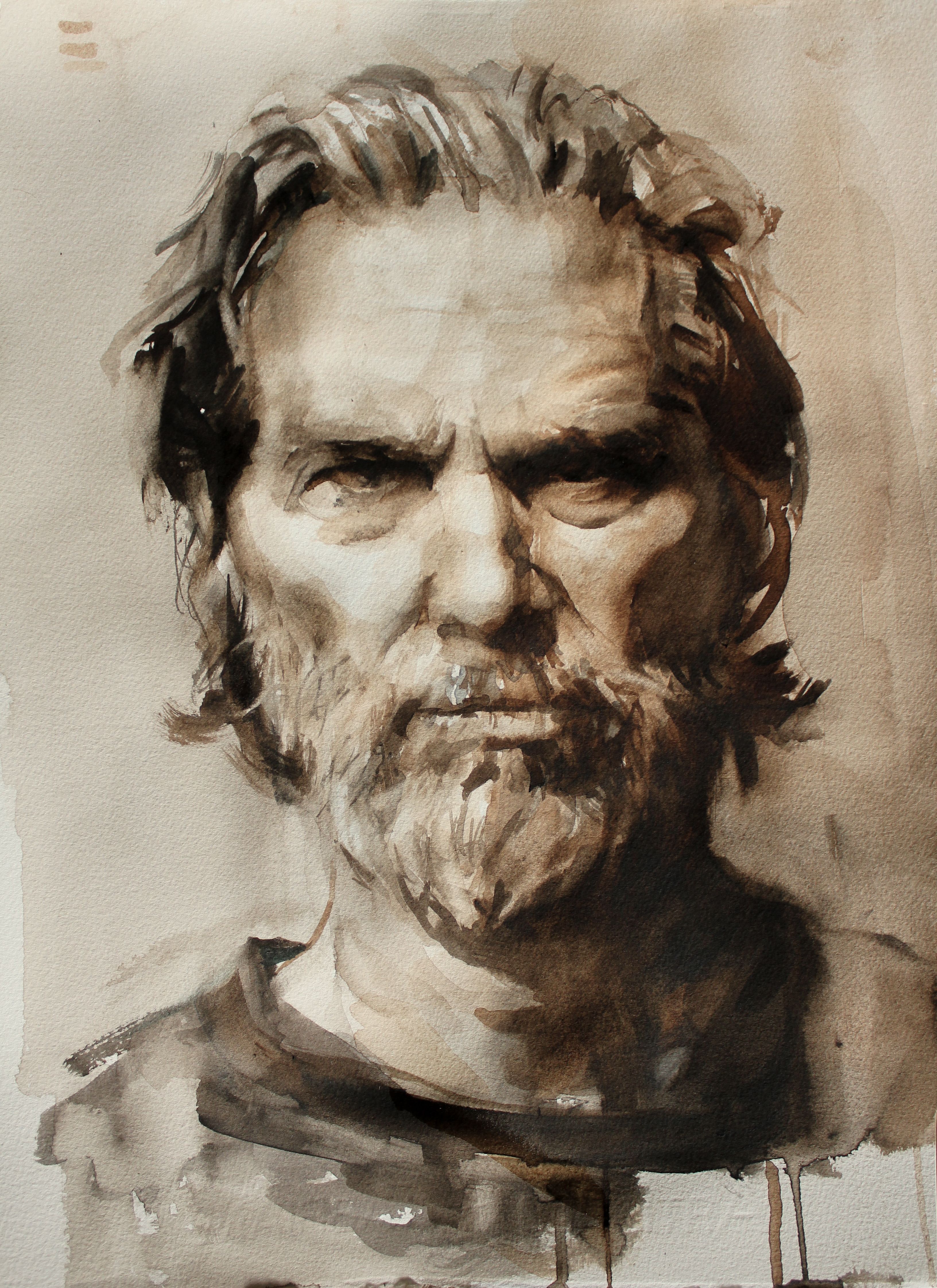 Watercolor Portraits from photo reference | Domestika