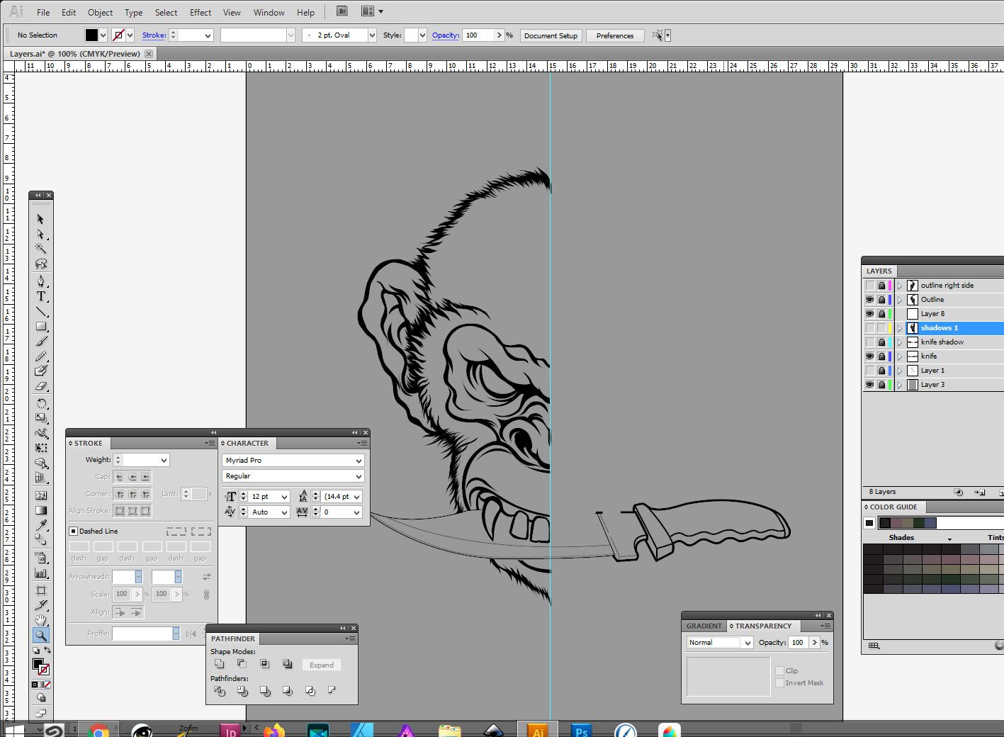 My Ape project in Vector Art: Reflecting Your Style with Illustrator ...