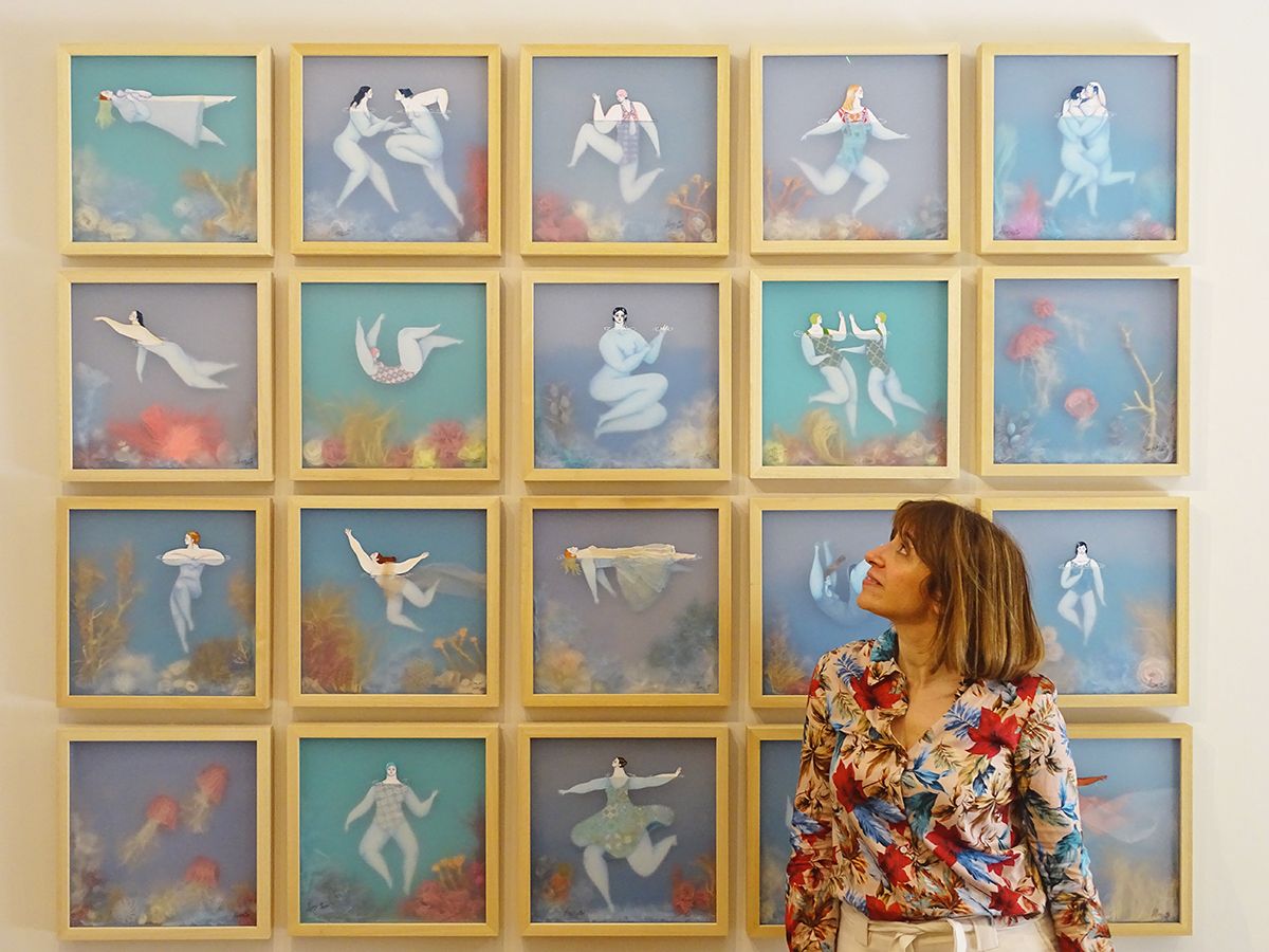 "Mar Interior". Solo Exhibition | Domestika