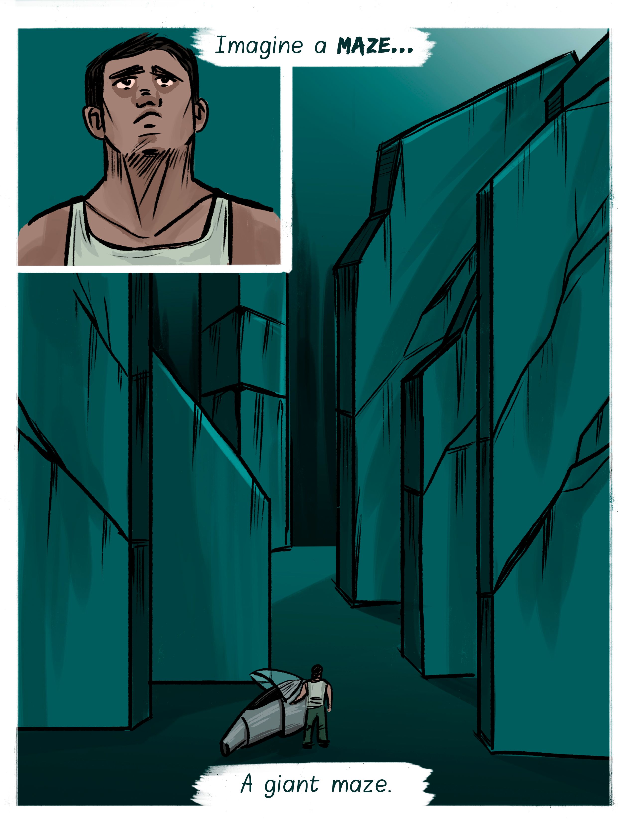 My project in Introduction to Digital Comic course | Domestika
