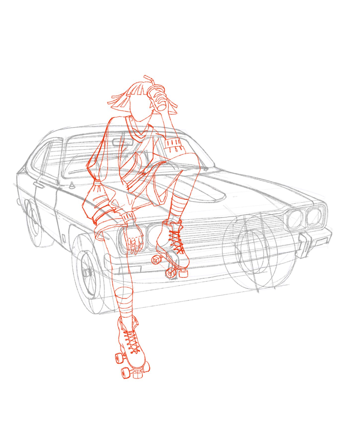 My project in Dynamic Character Illustration course | Domestika