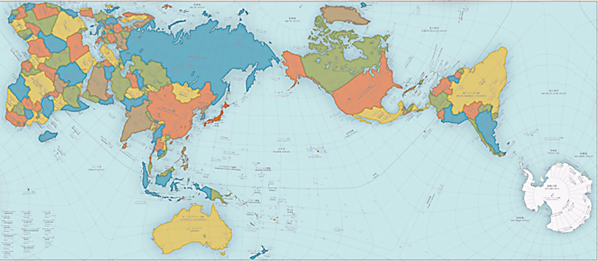5 Maps and 5 (Very Different) Views of the World | Domestika