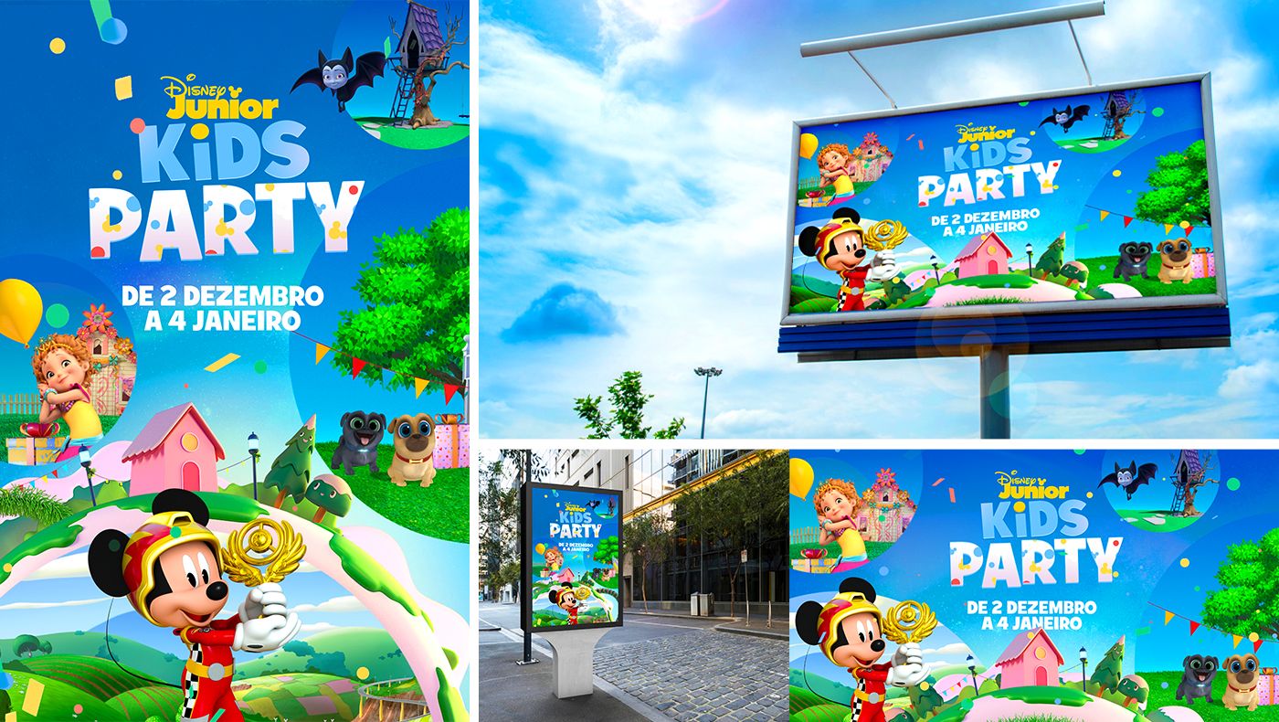 Disney Junior Kids Party | Domestika