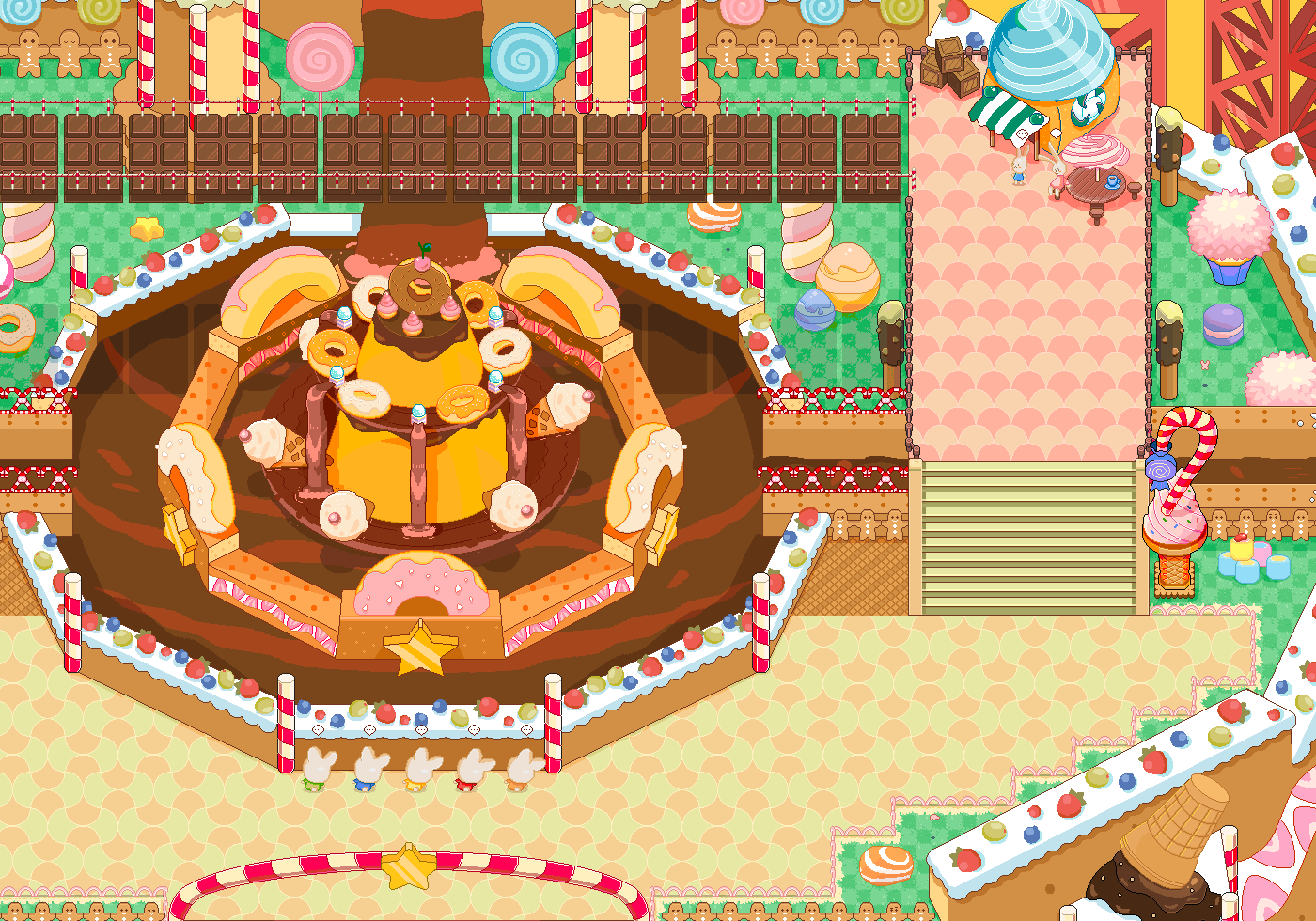 Proyecto AH: Candy Hamlet - Mapa - 01 | Domestika