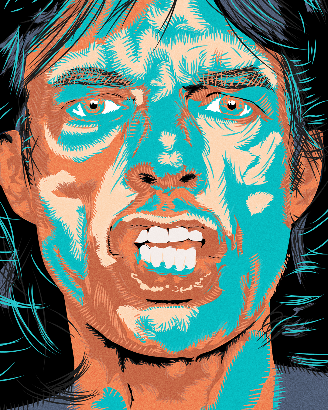 Mi Proyecto del curso: Técnicas de ilustración para retratos con Illustrator y Photoshop | Domestika