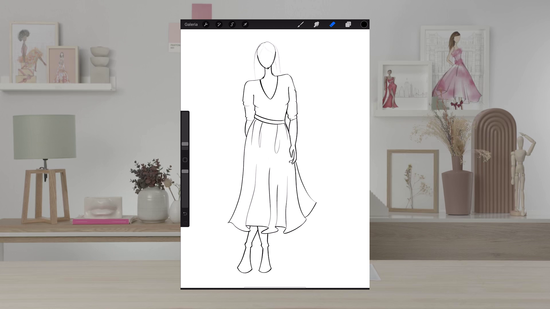Procreate Tutorial: How to Draw a Croquis on Your iPad | Domestika