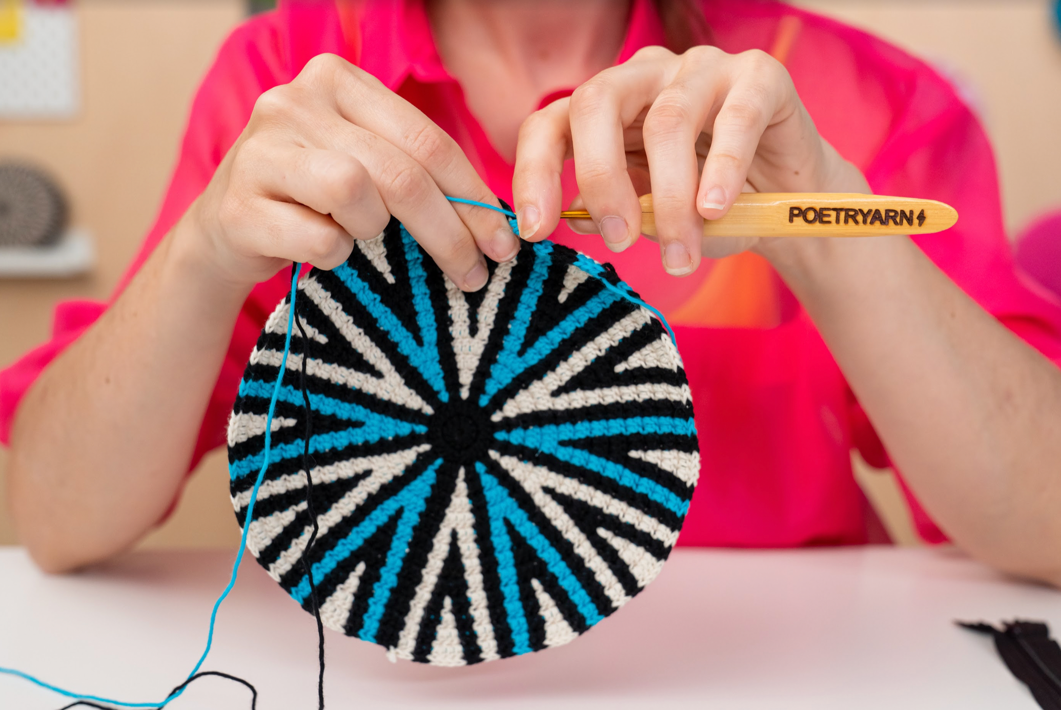 Descarga gratis una guía de tapestry circular con patrones | Domestika