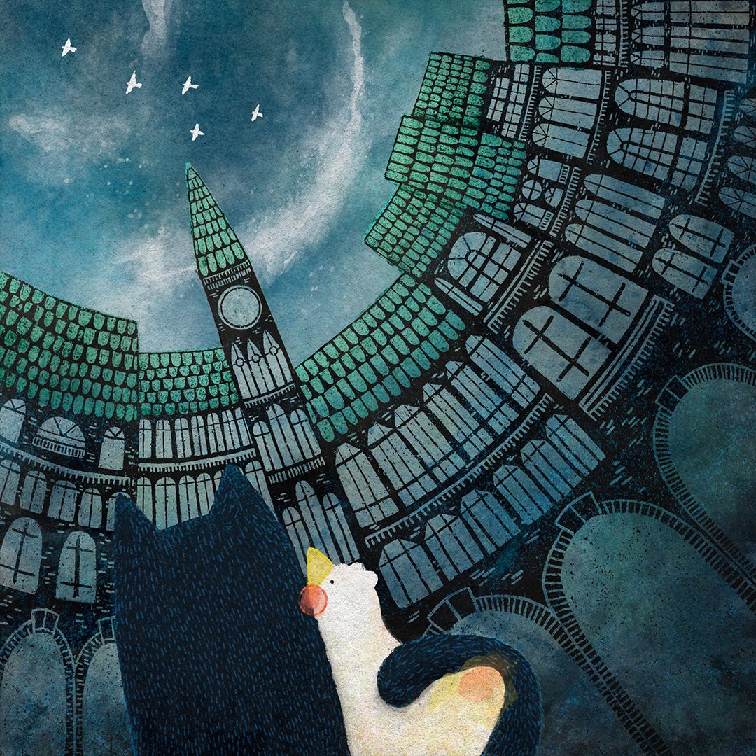 The Story of A Seagull and The Cat Who Taught Her To Fly | Domestika