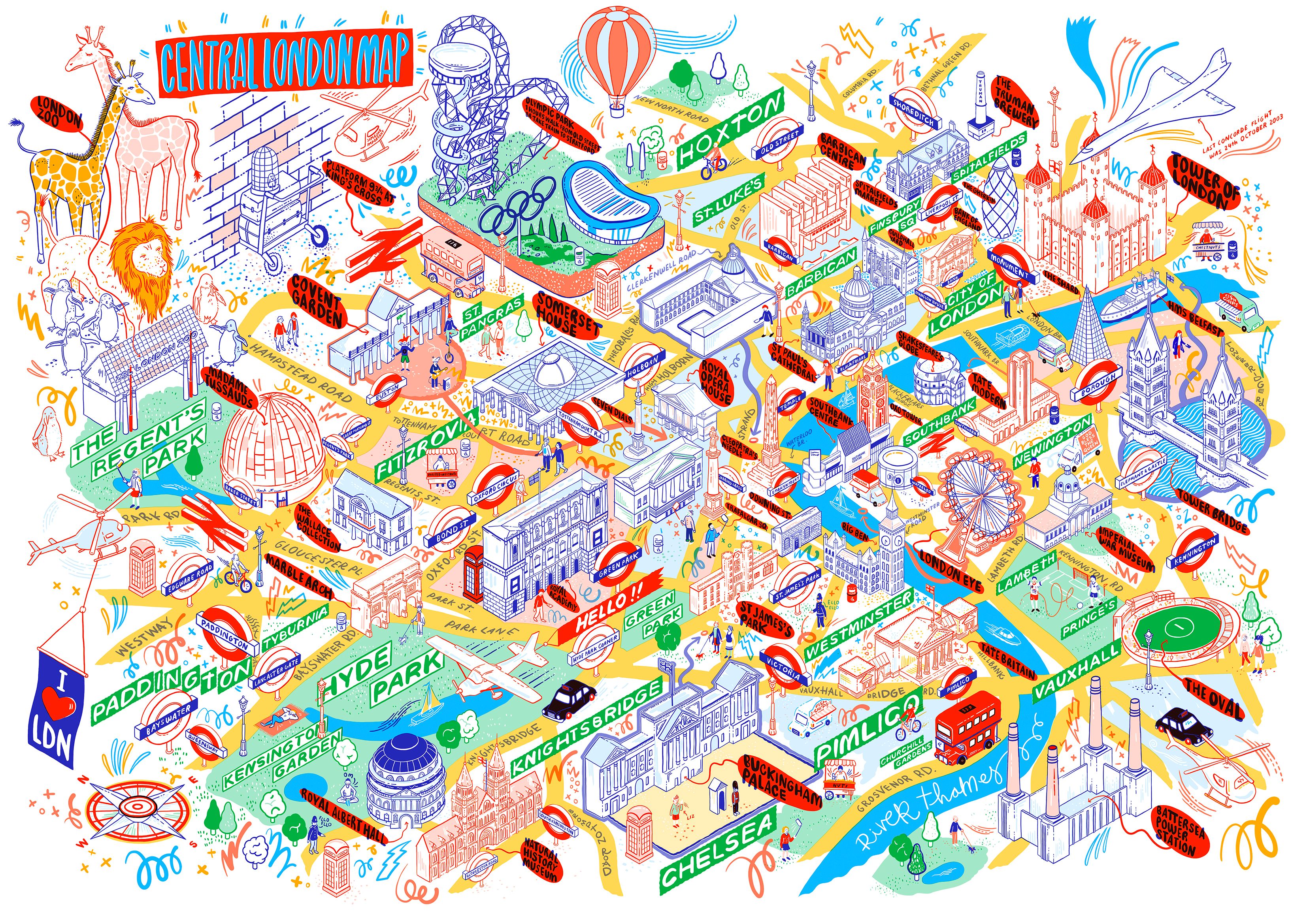 My project in Isometric Map Illustration: Capture a City's Vibrancy ...