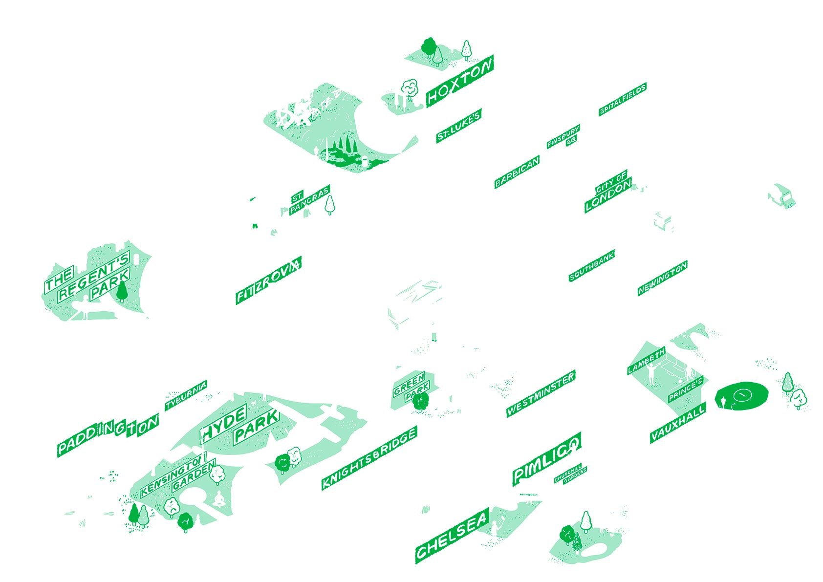 My project in Isometric Map Illustration: Capture a City's Vibrancy ...