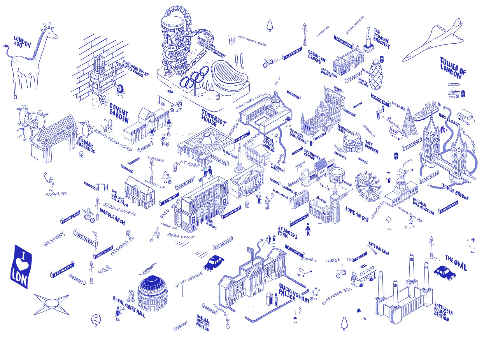 My project in Isometric Map Illustration: Capture a City's Vibrancy ...