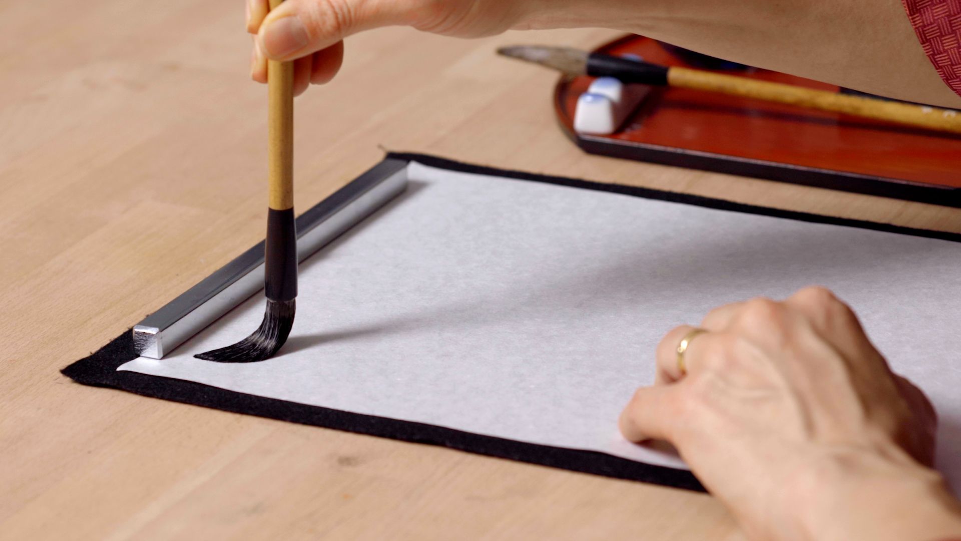 Japanese Calligraphy Tutorial: 4 Basic Lines for Beginners | Domestika