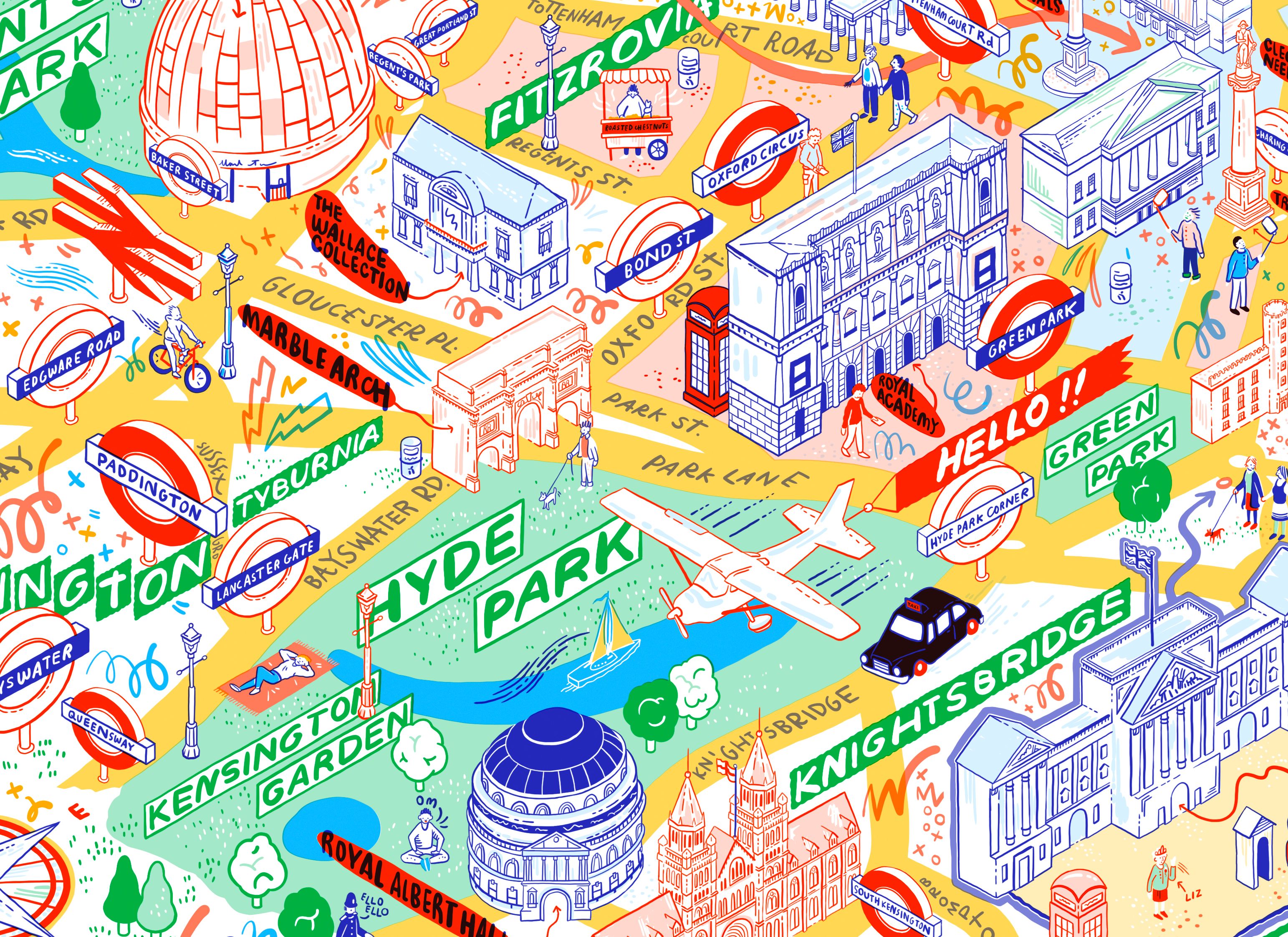 My project in Isometric Map Illustration: Capture a City's Vibrancy ...