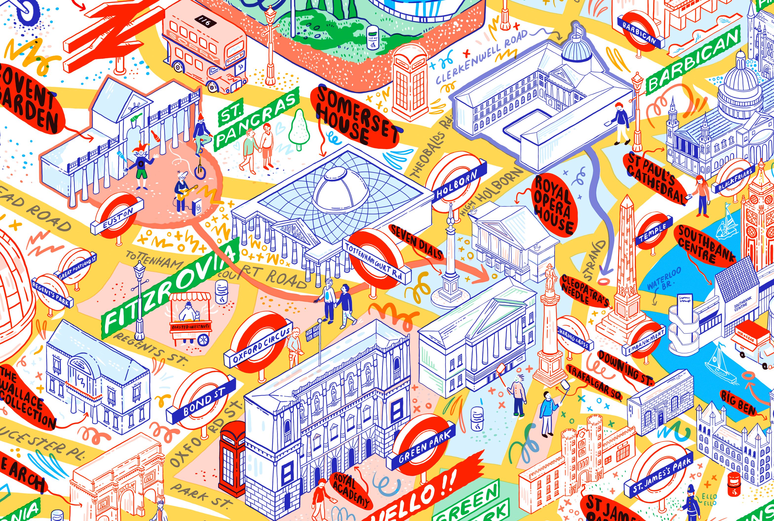 My project in Isometric Map Illustration: Capture a City's Vibrancy ...