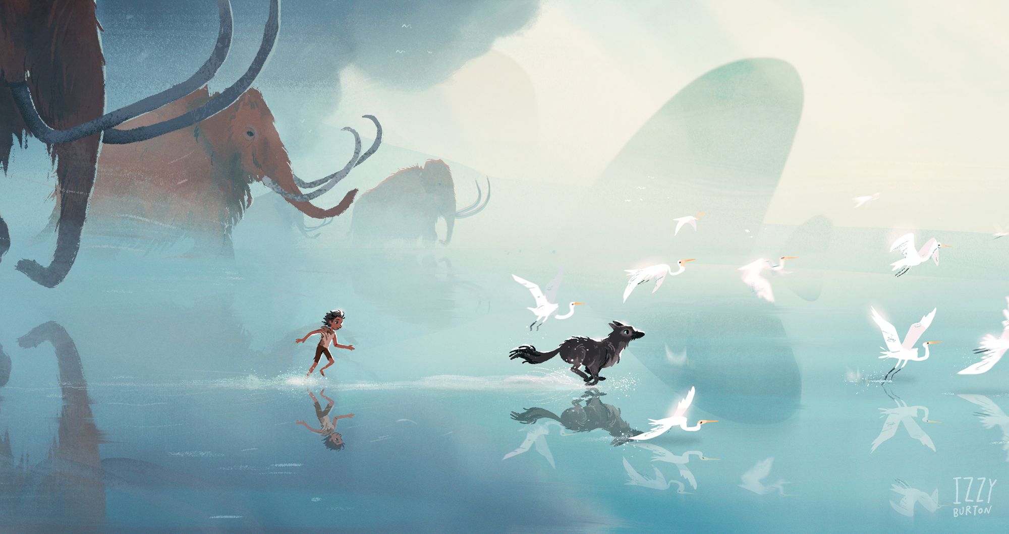 Running with the Wolves | Domestika