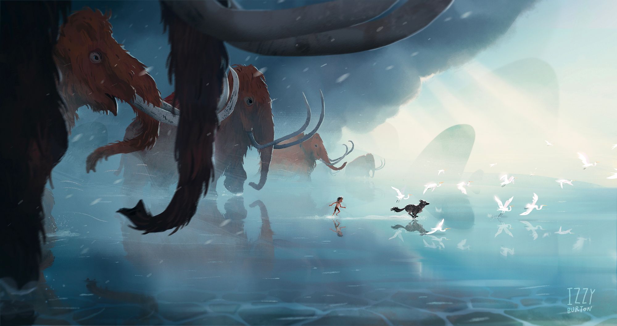 Running with the Wolves | Domestika