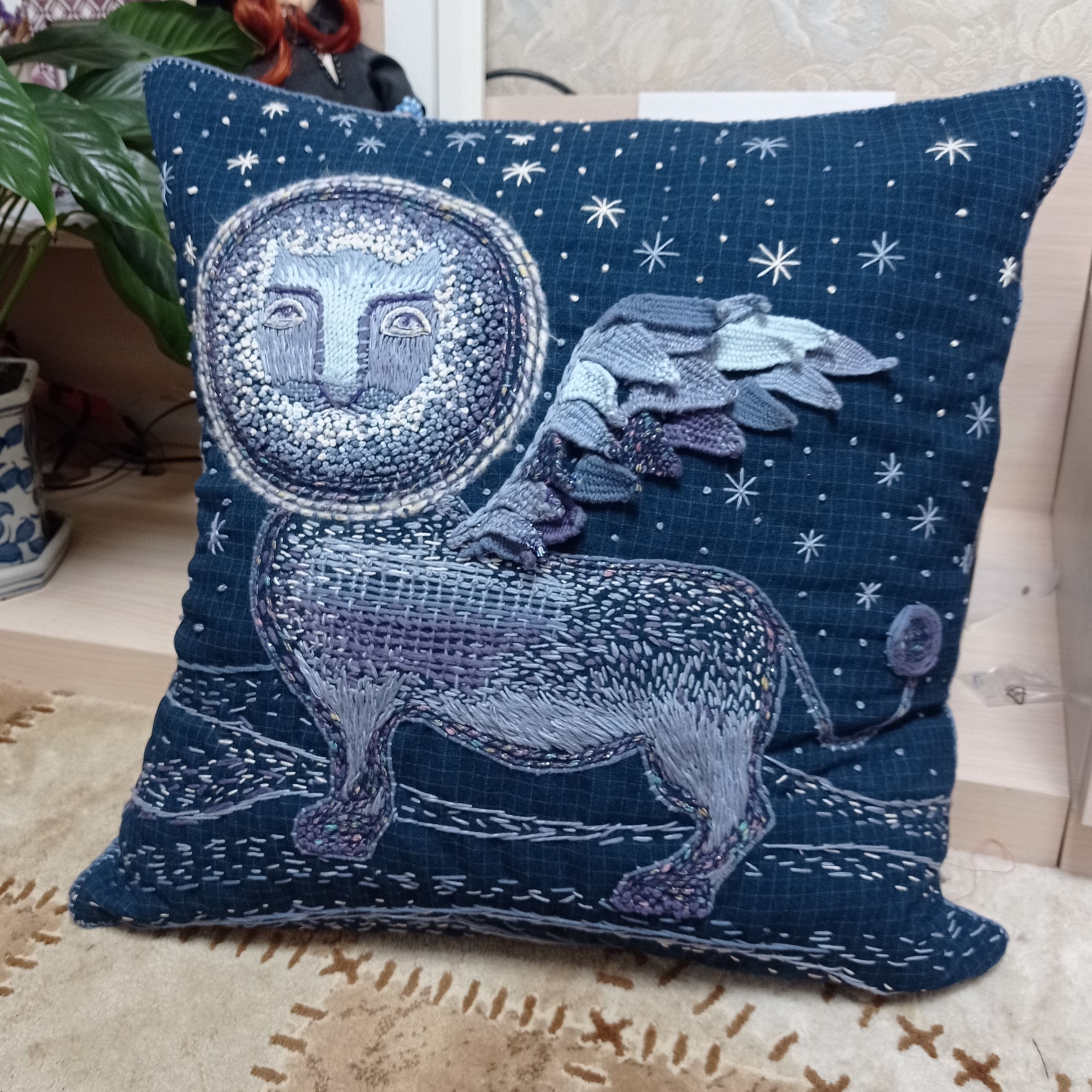 My project in Introduction to Raised Embroidery course | Domestika