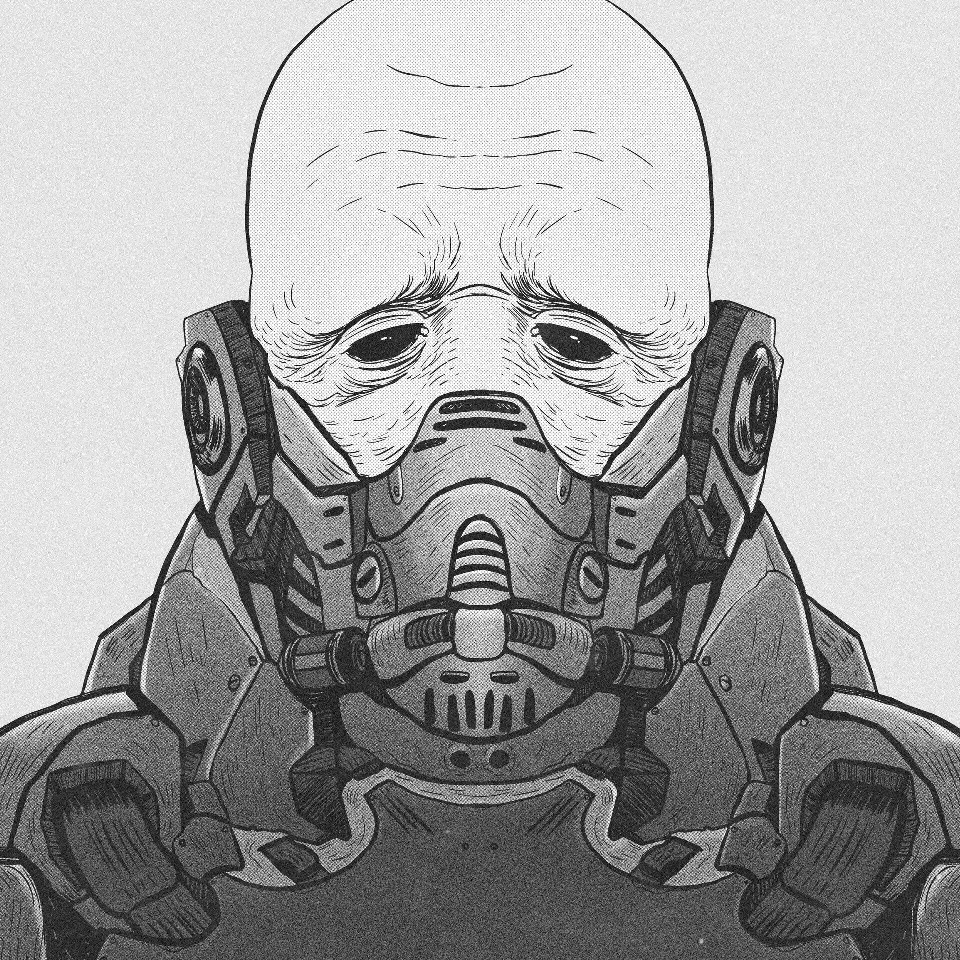 Sketchbook: Symmetrical Portraits - 02 | Domestika