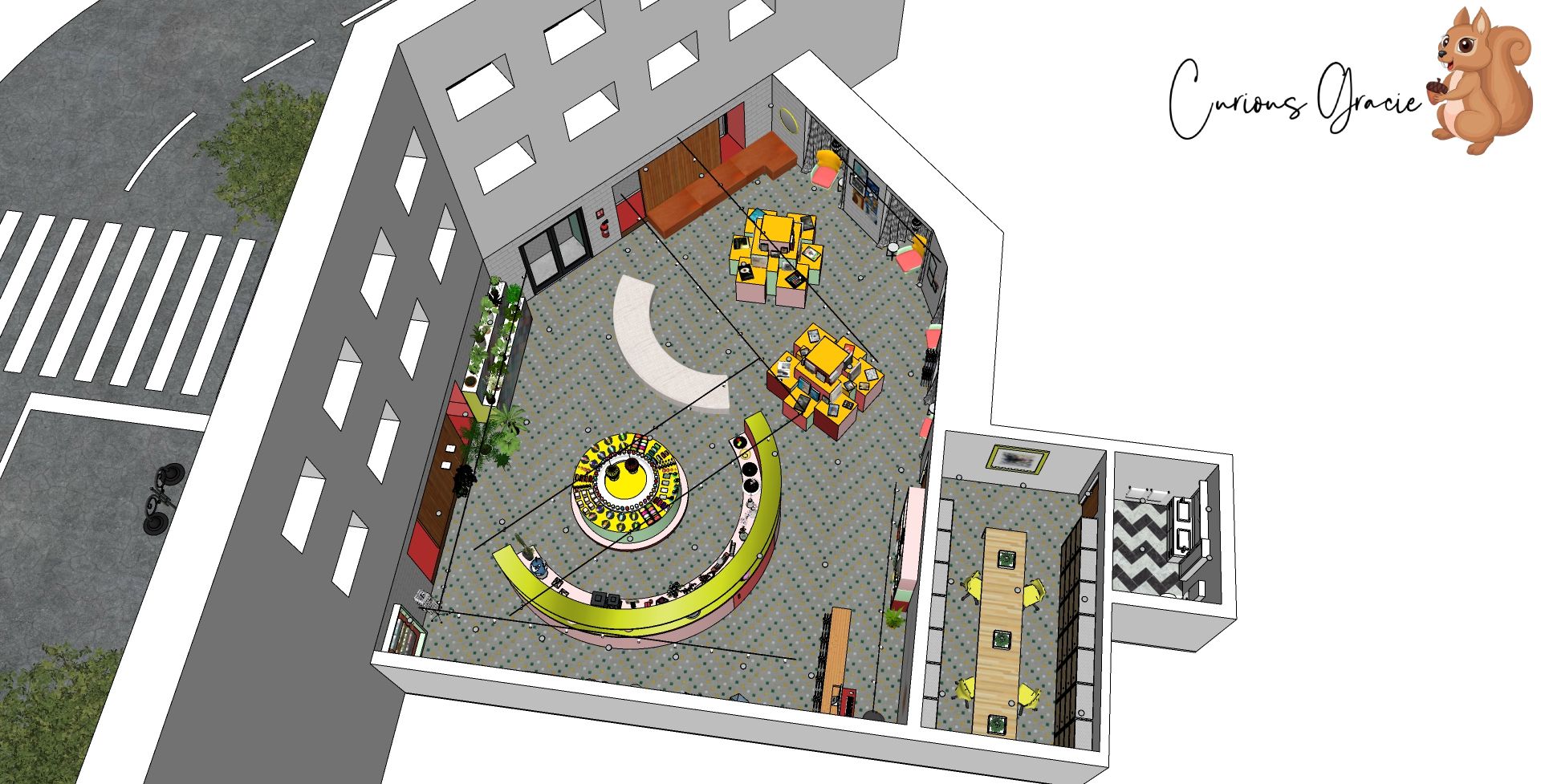 SketchUp - Gift Shop | Domestika