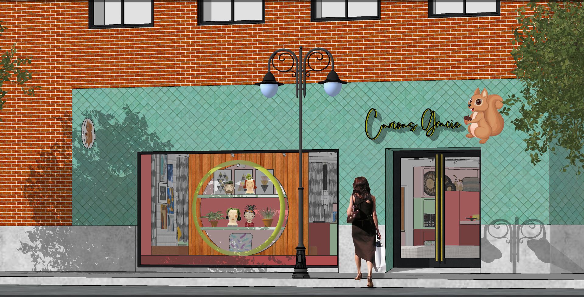 SketchUp - Gift Shop | Domestika