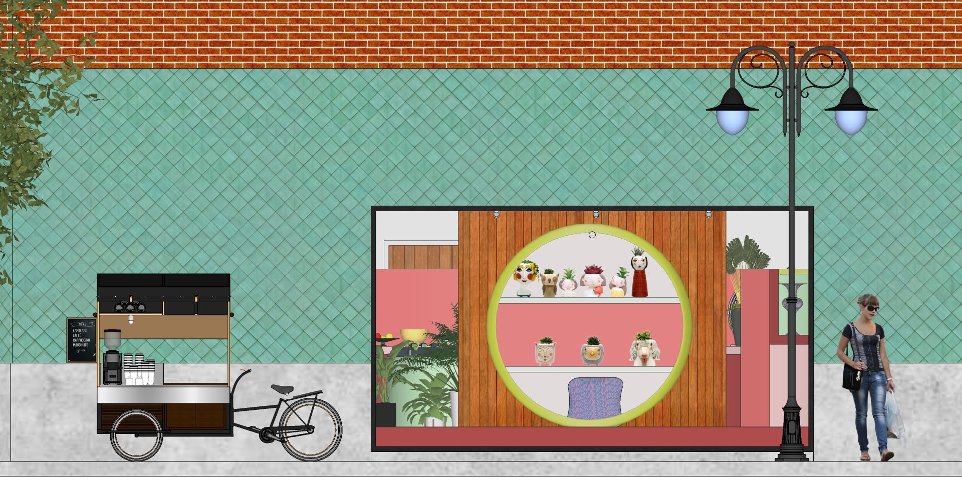 SketchUp - Gift Shop | Domestika