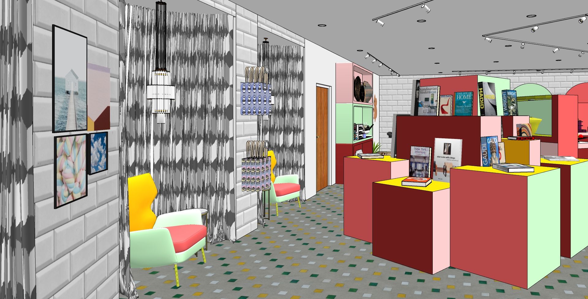 SketchUp - Gift Shop | Domestika
