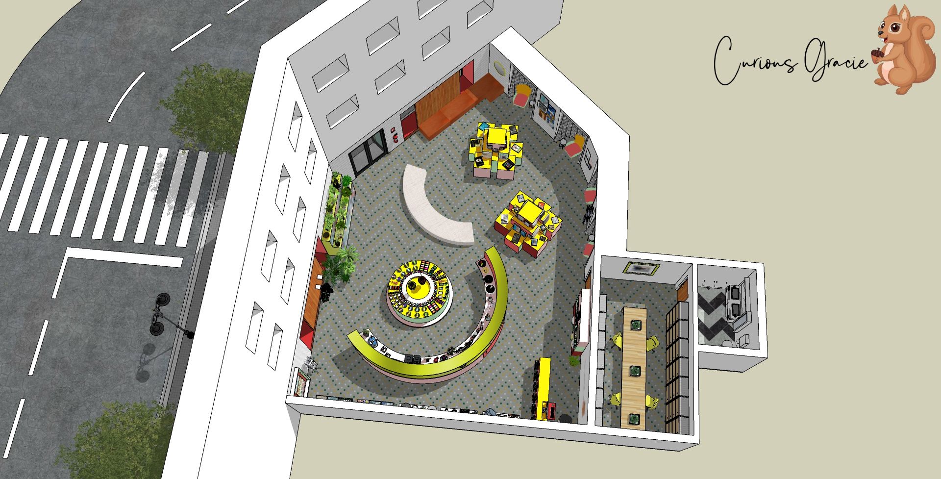 SketchUp - Gift Shop | Domestika