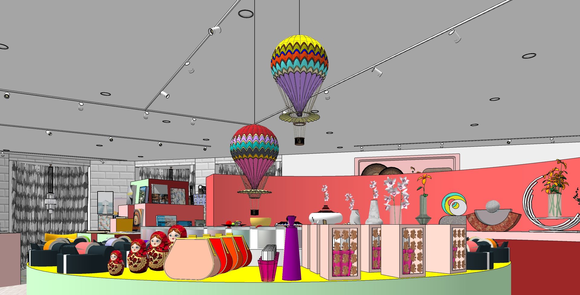 SketchUp - Gift Shop | Domestika