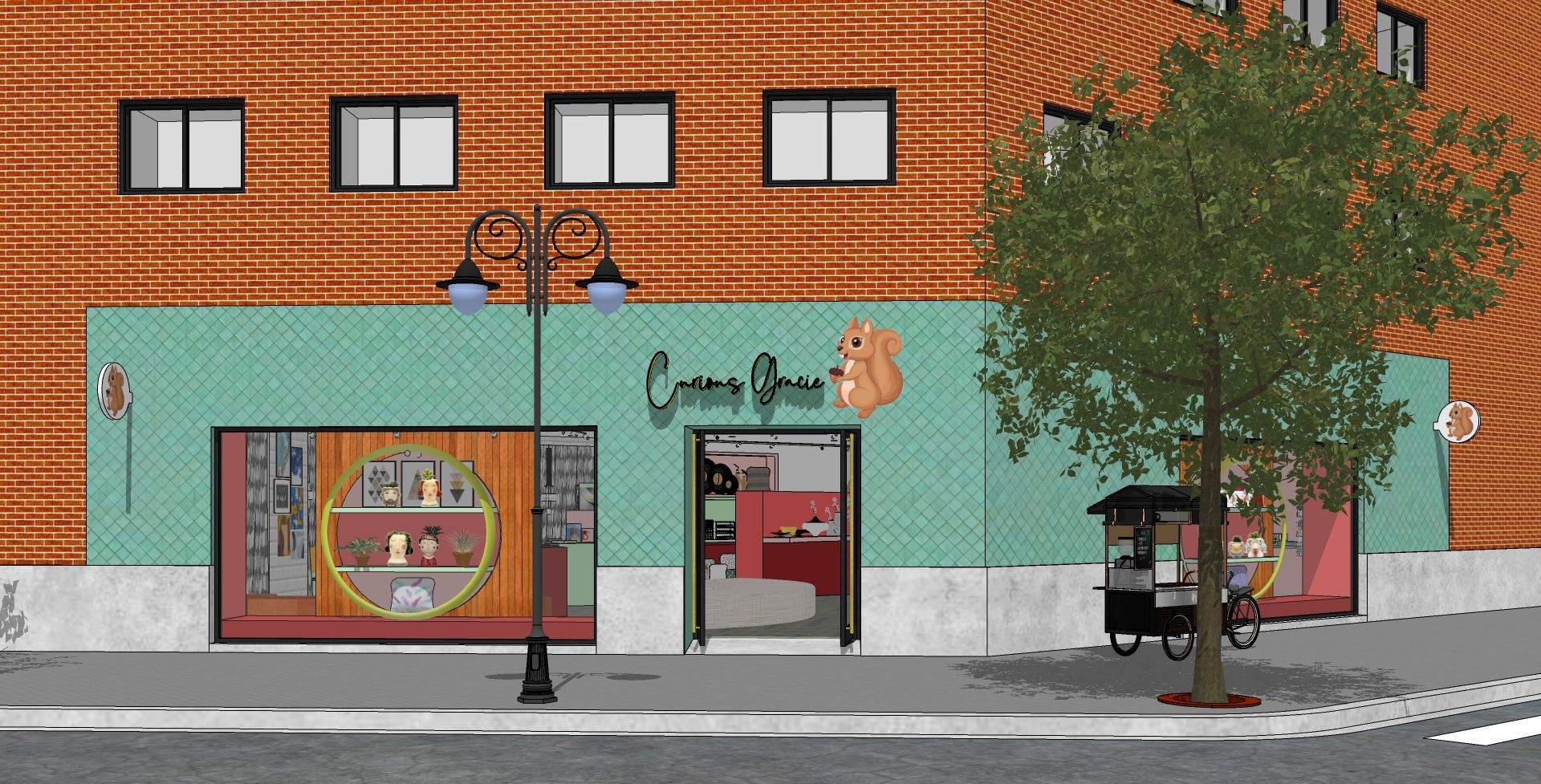 SketchUp - Gift Shop | Domestika
