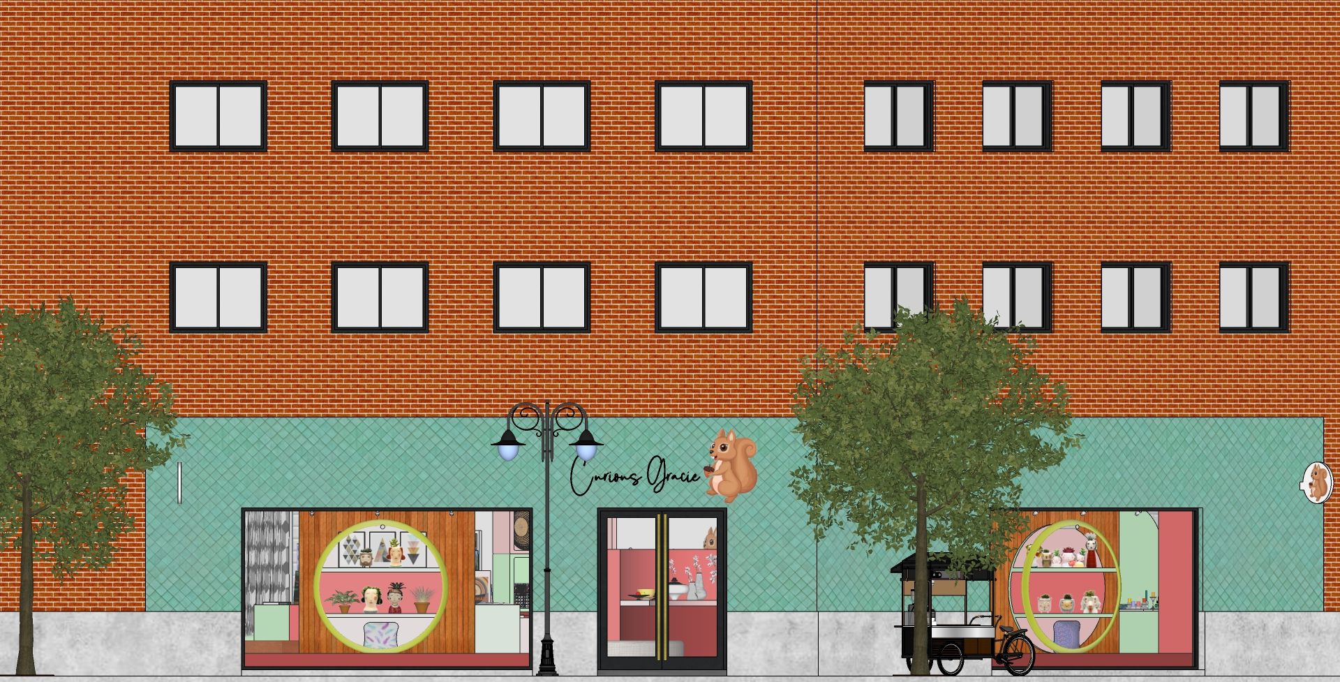 SketchUp - Gift Shop | Domestika