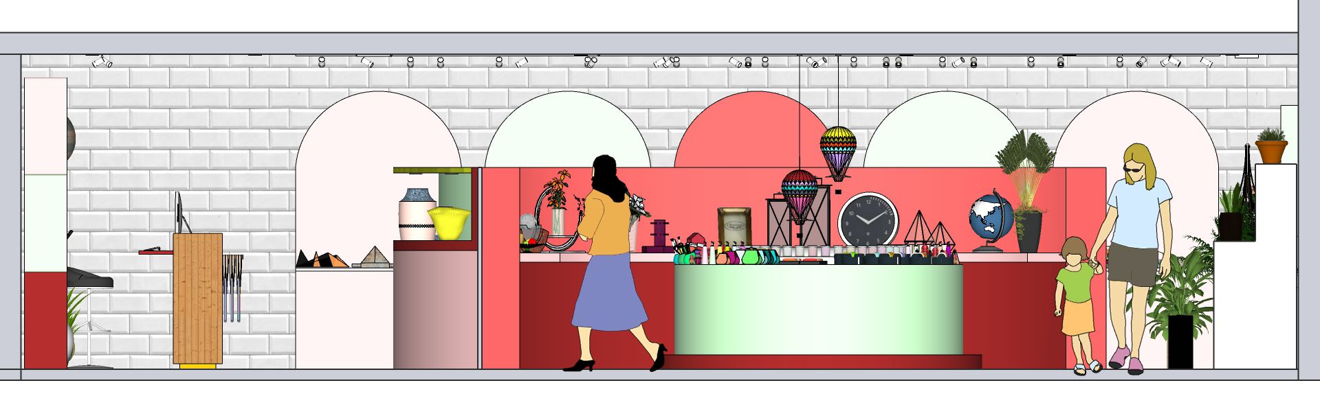SketchUp - Gift Shop | Domestika