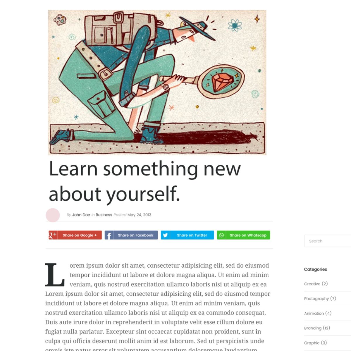 LEARN SOMETHING NEW ABOUT YOURSELF. | Domestika