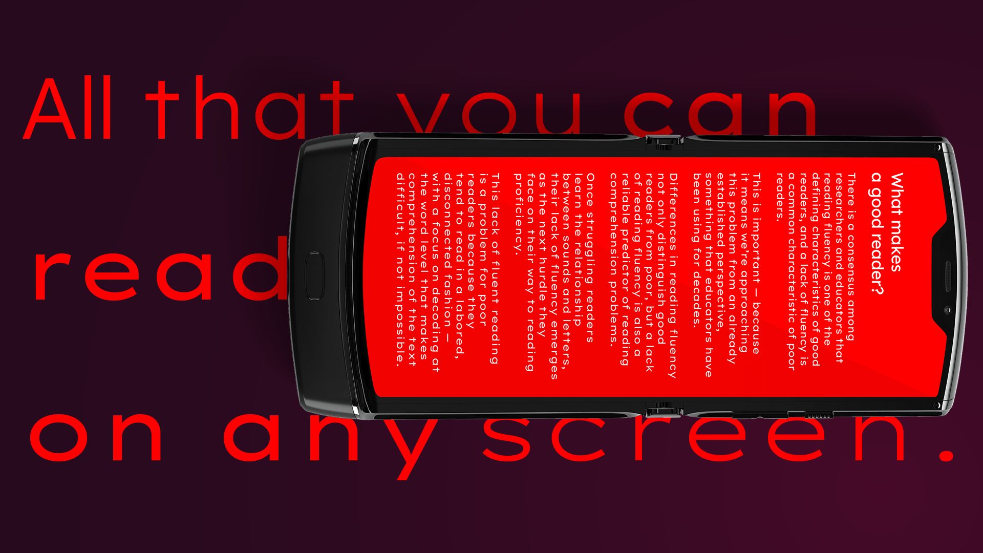 Lexend: A Variable Font Empirically Shown to Improve Reading ...