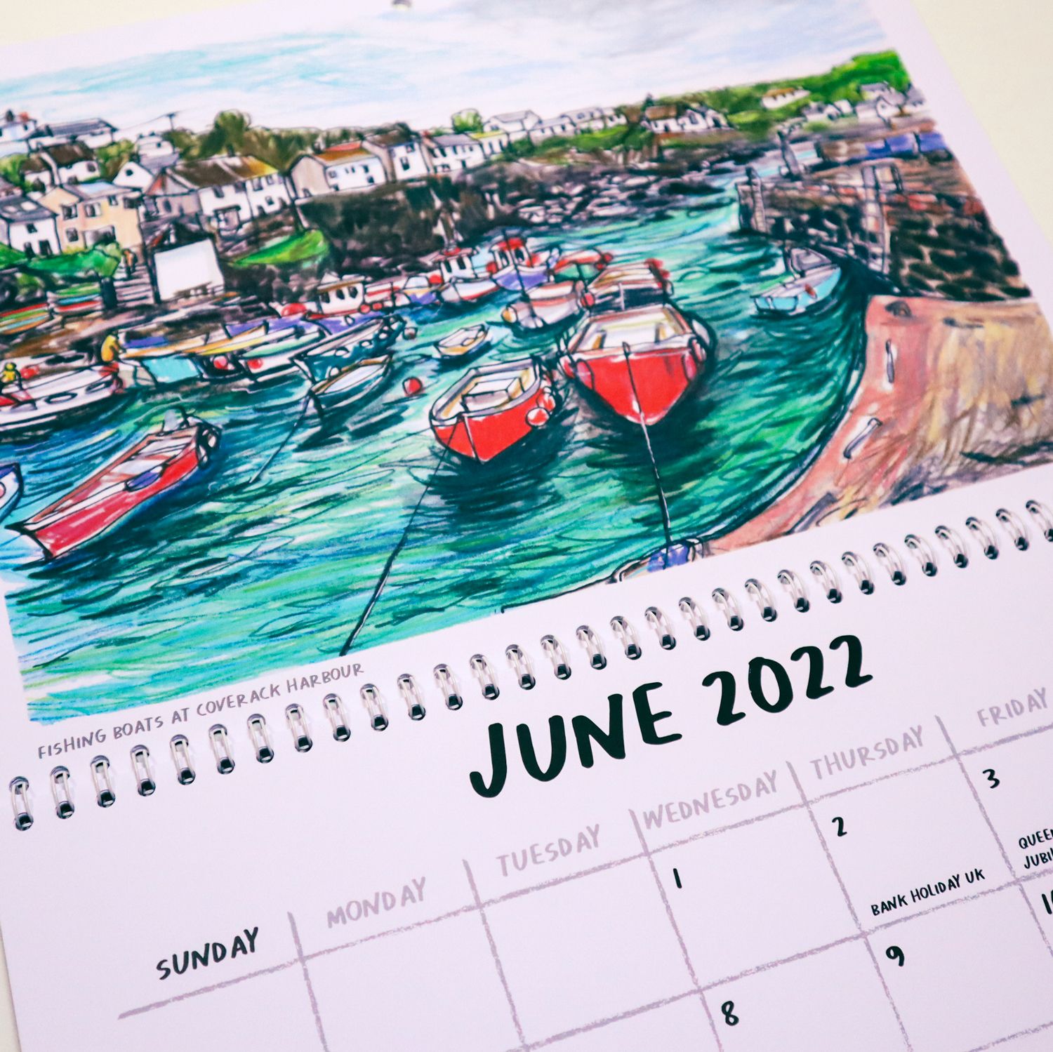 2022 Sketch Calendar | Domestika