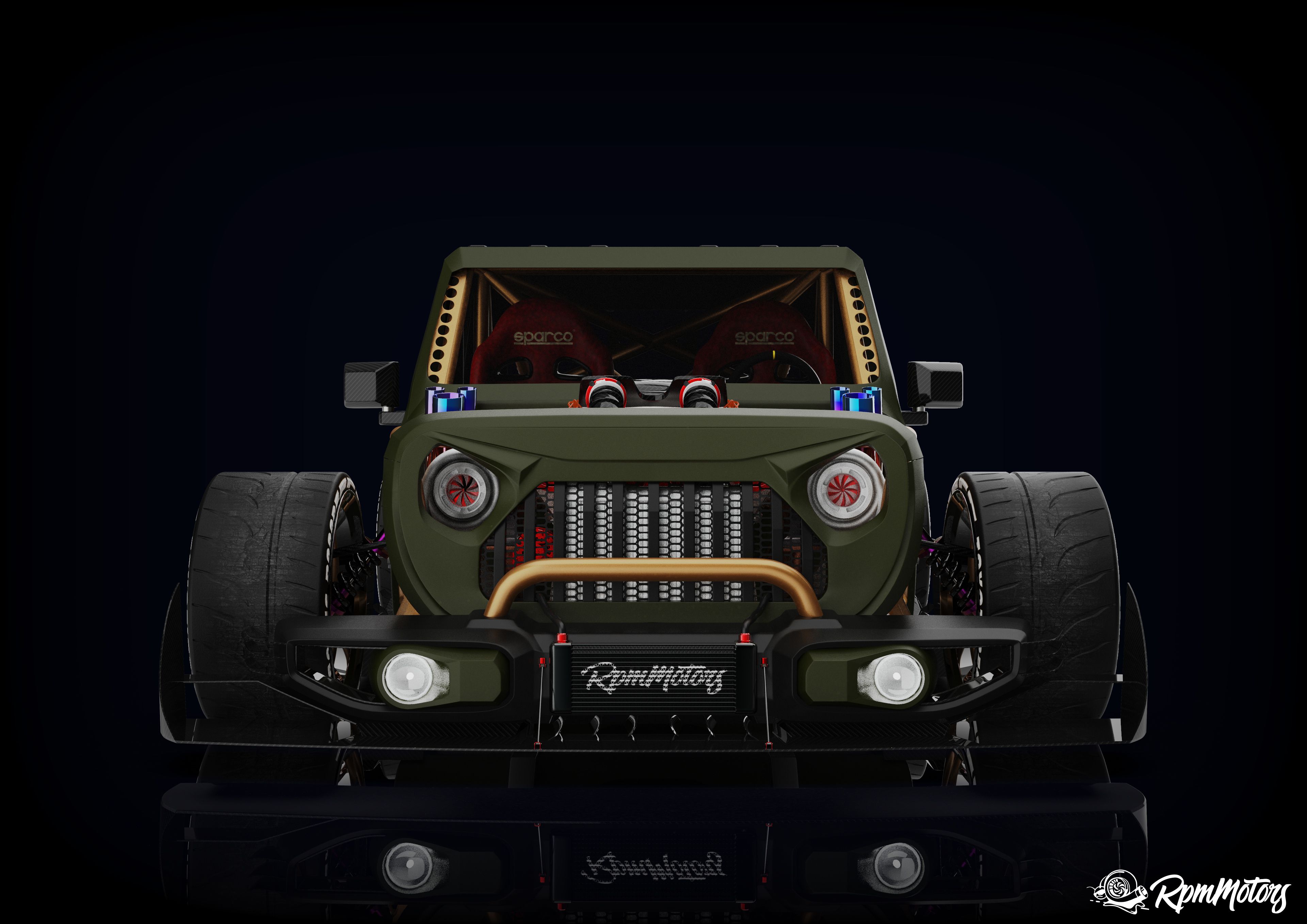 Jeep Gladiator Modded | Domestika
