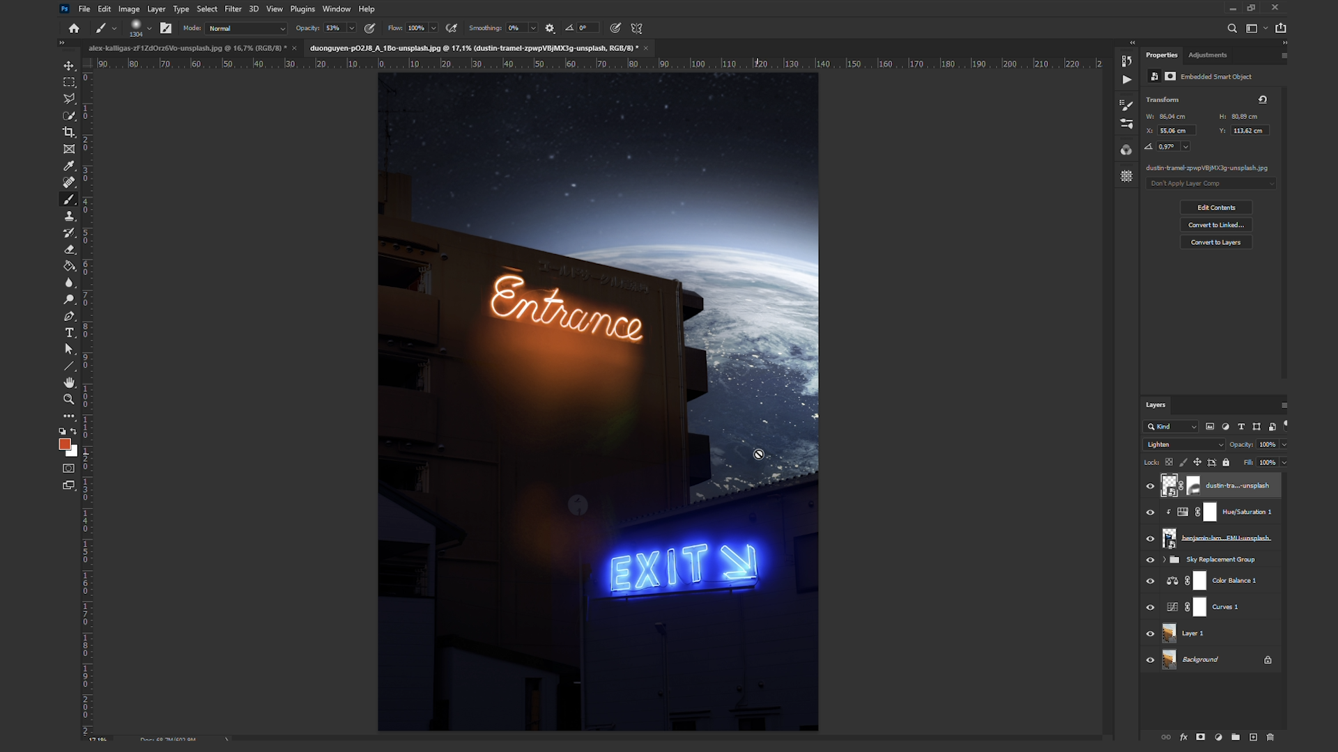 Tutorial Photoshop: Cómo crear un efecto sci-fi | Domestika