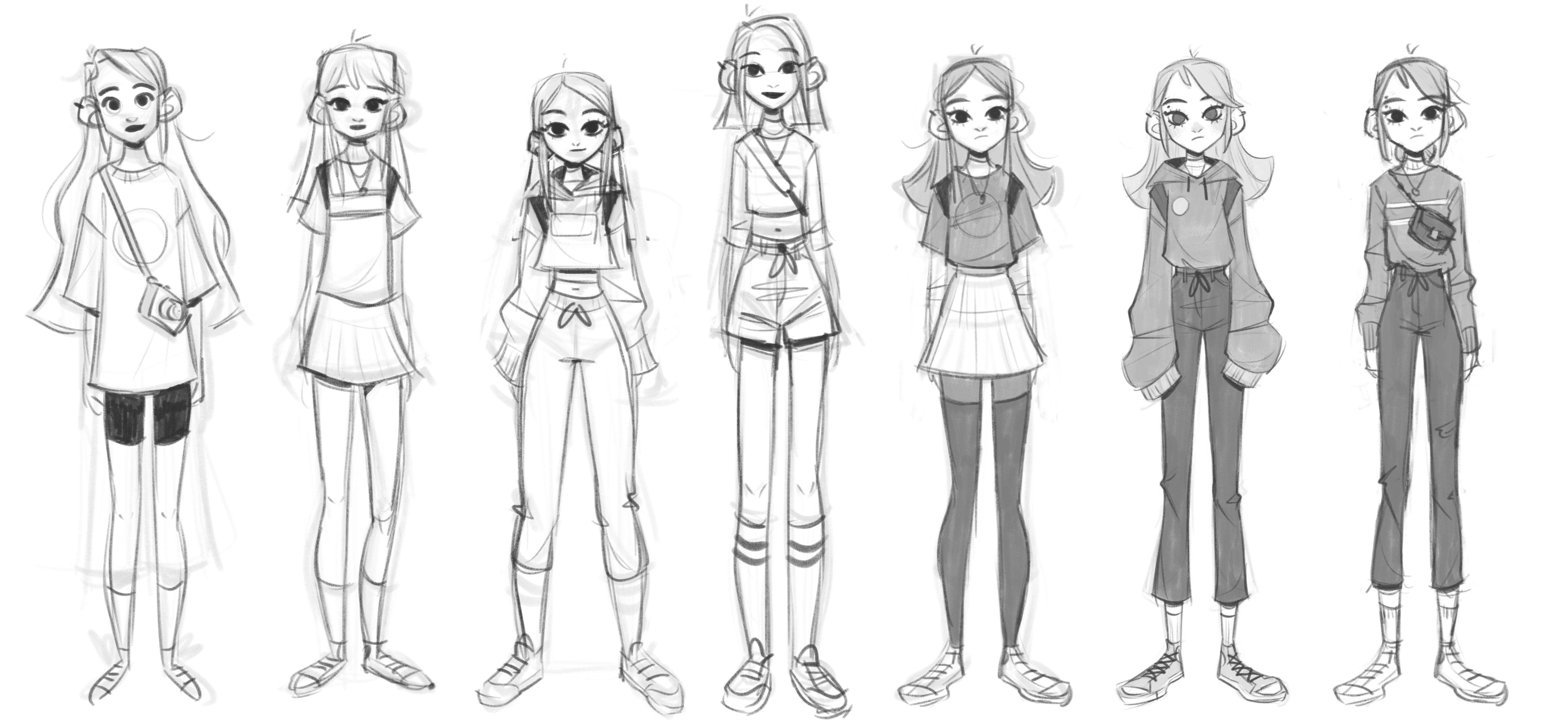 Mei - Character development | Domestika