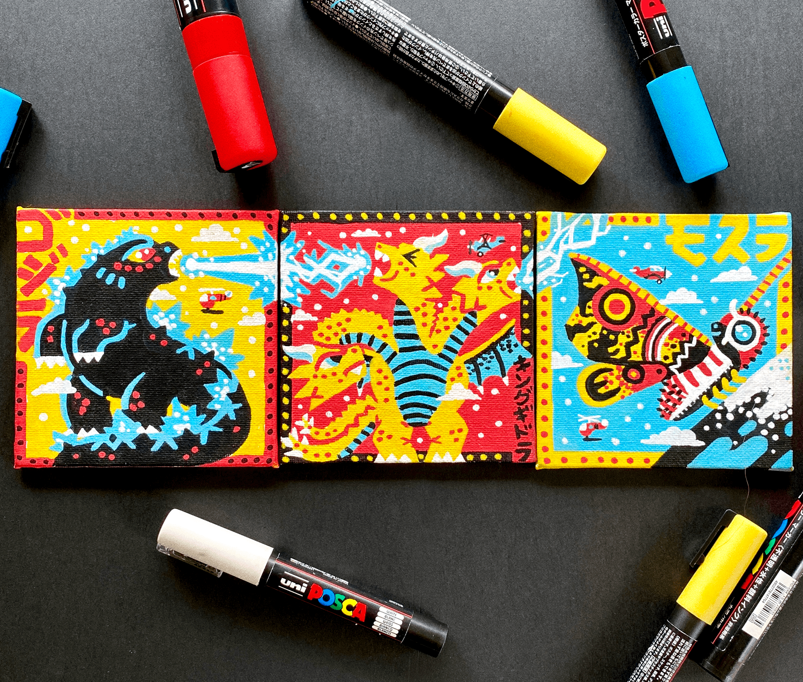 Posca Marker Paintings | Domestika