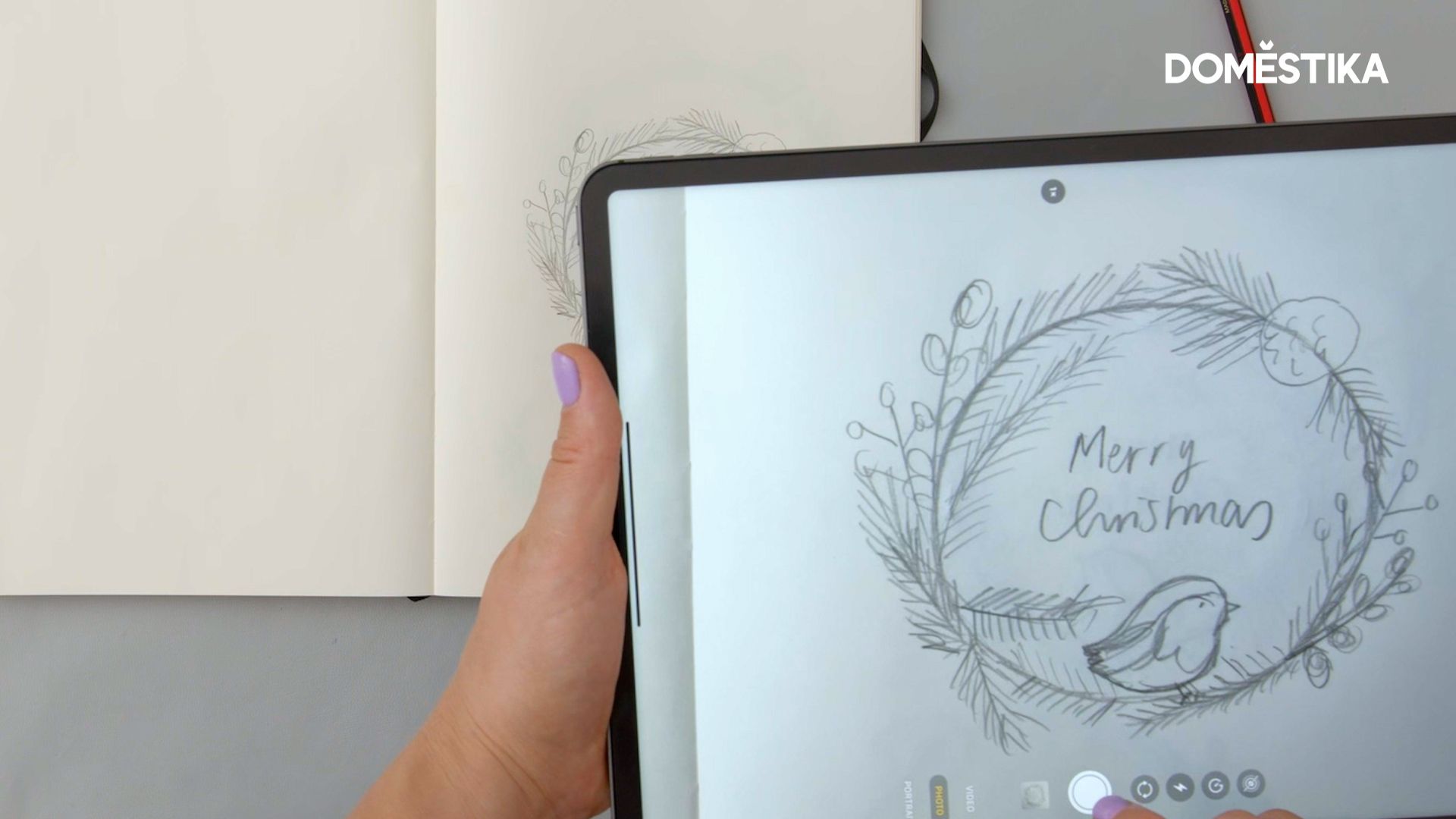 Procreate Tutorial: How to Design a Festive Greeting Card | Domestika