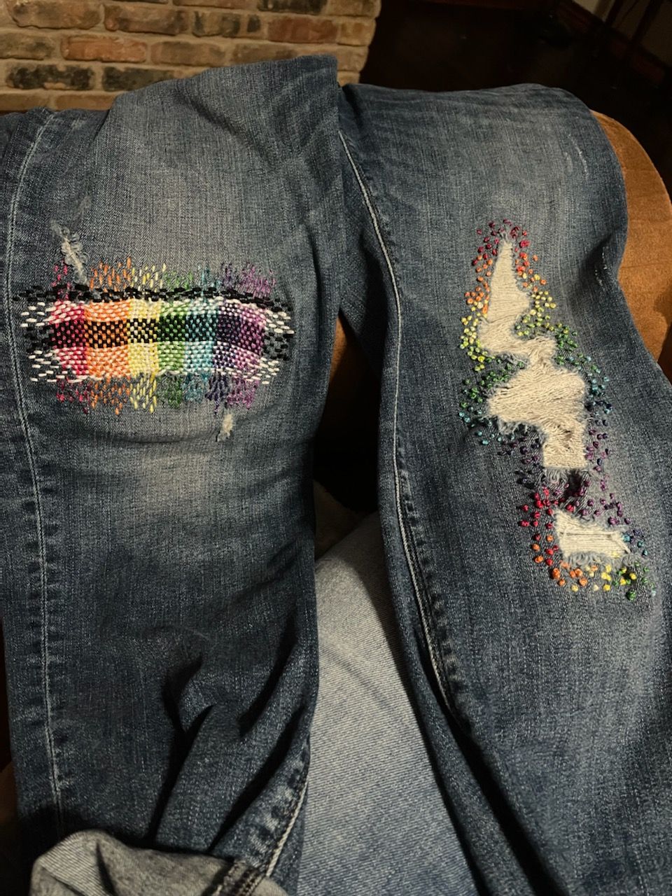 My project in Embroidery: Clothing Repair course | Domestika