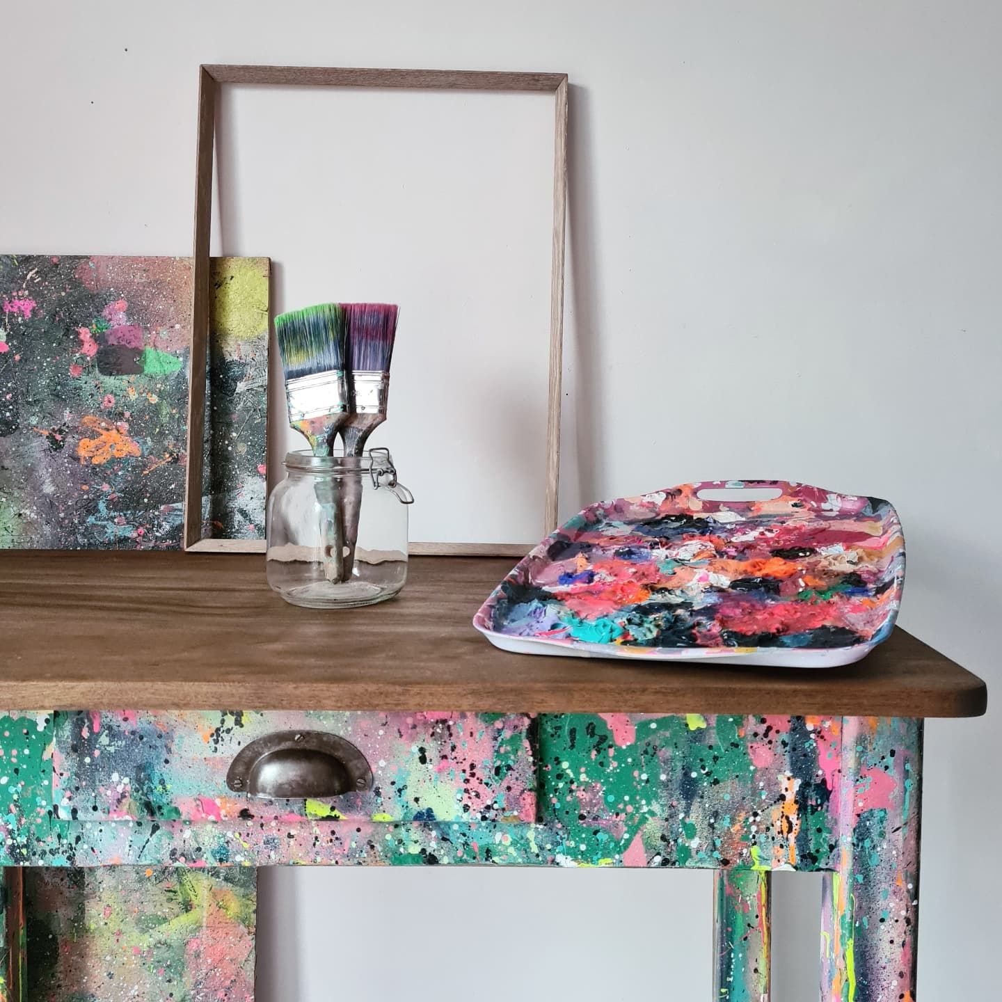 Paint Palette Table | Domestika