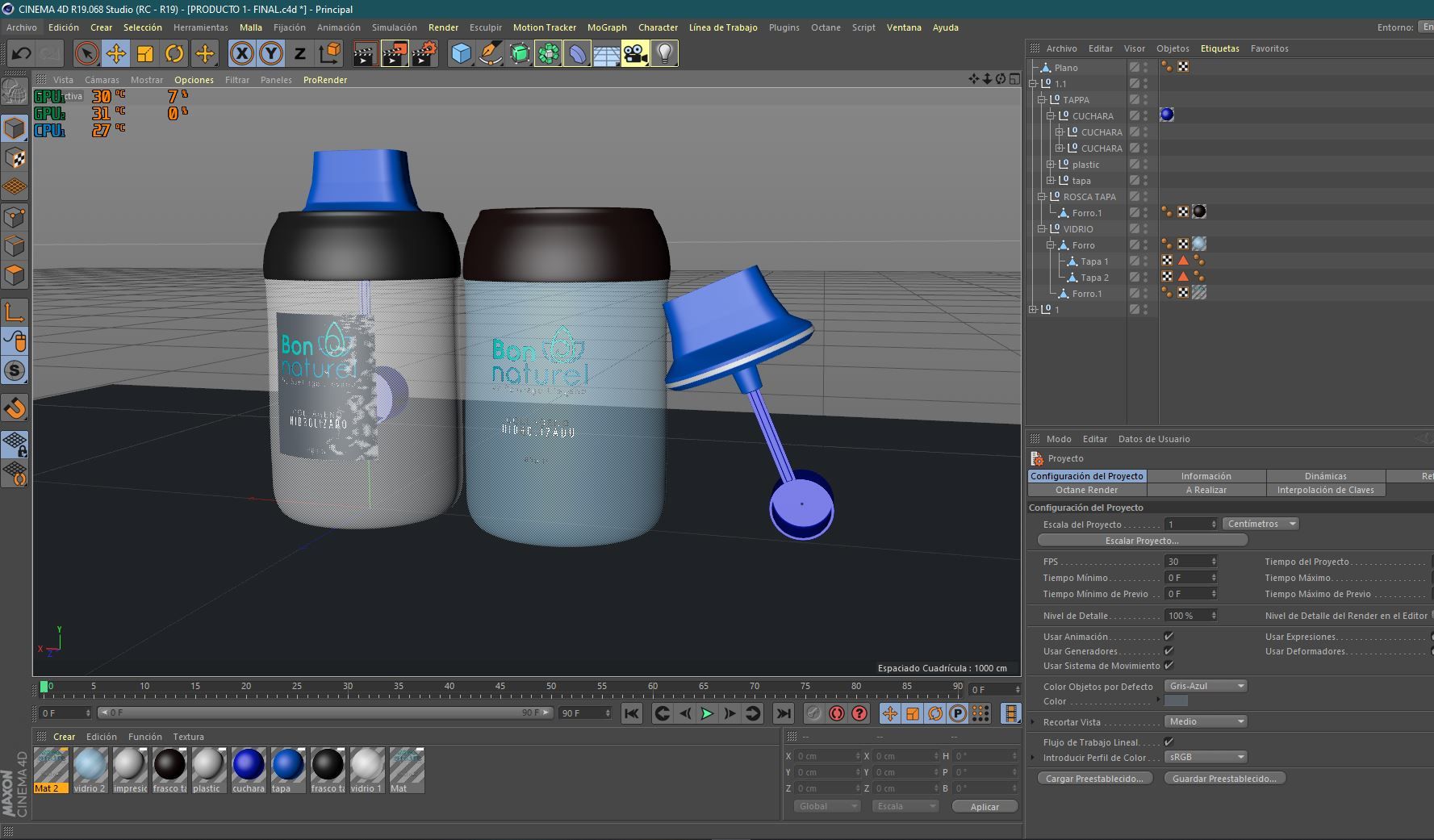 RENDER PRODUCT KEYSHOT BY OSCAR CREATIVO | Domestika