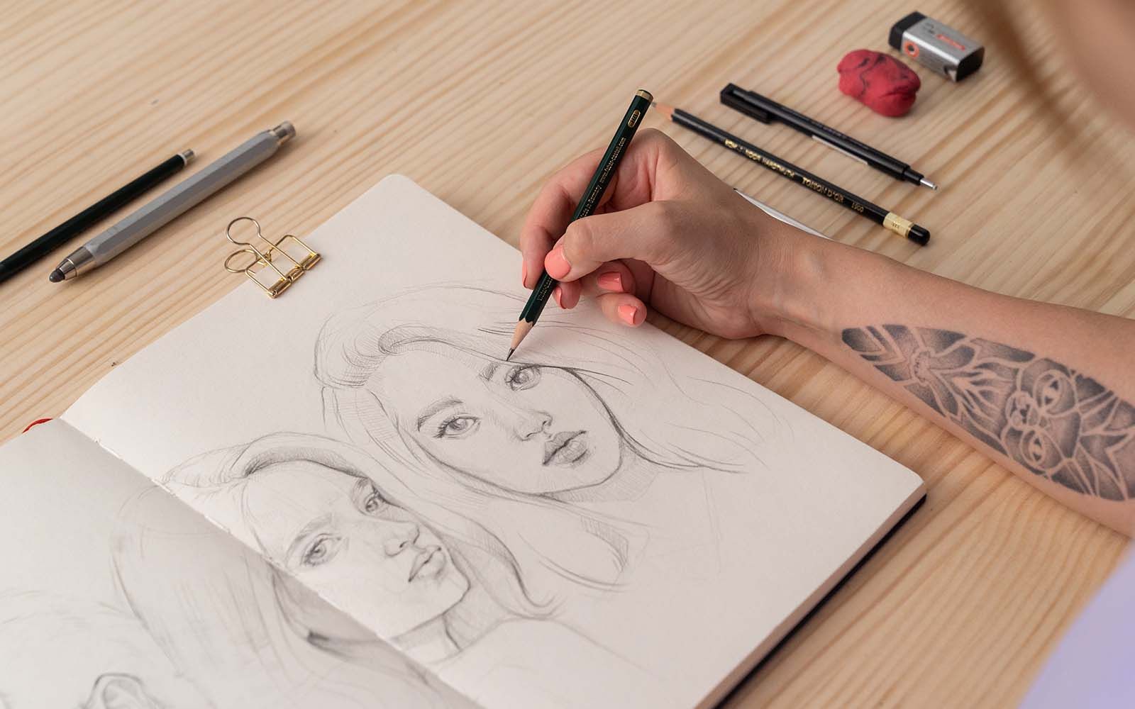 Free Examples and Exercises to Practice Hatching Techniques | Domestika