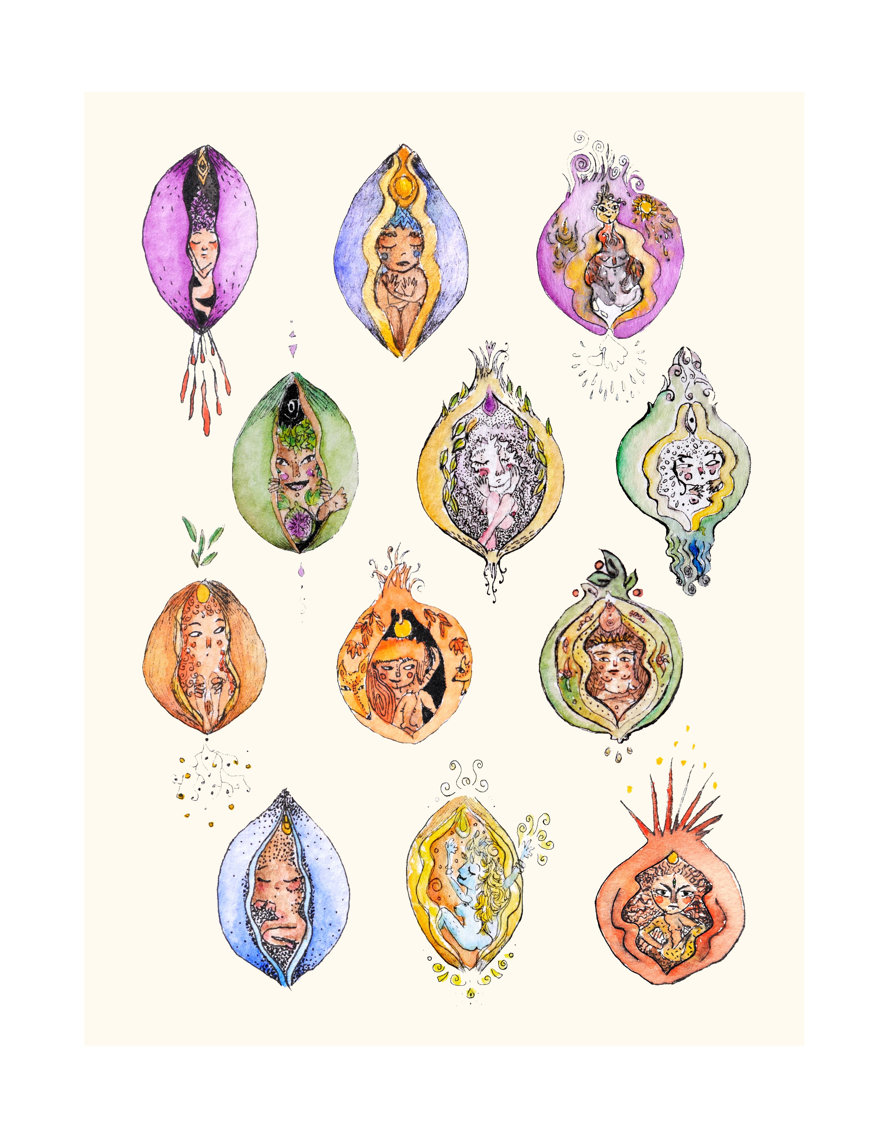 Calendario menstrual | Domestika