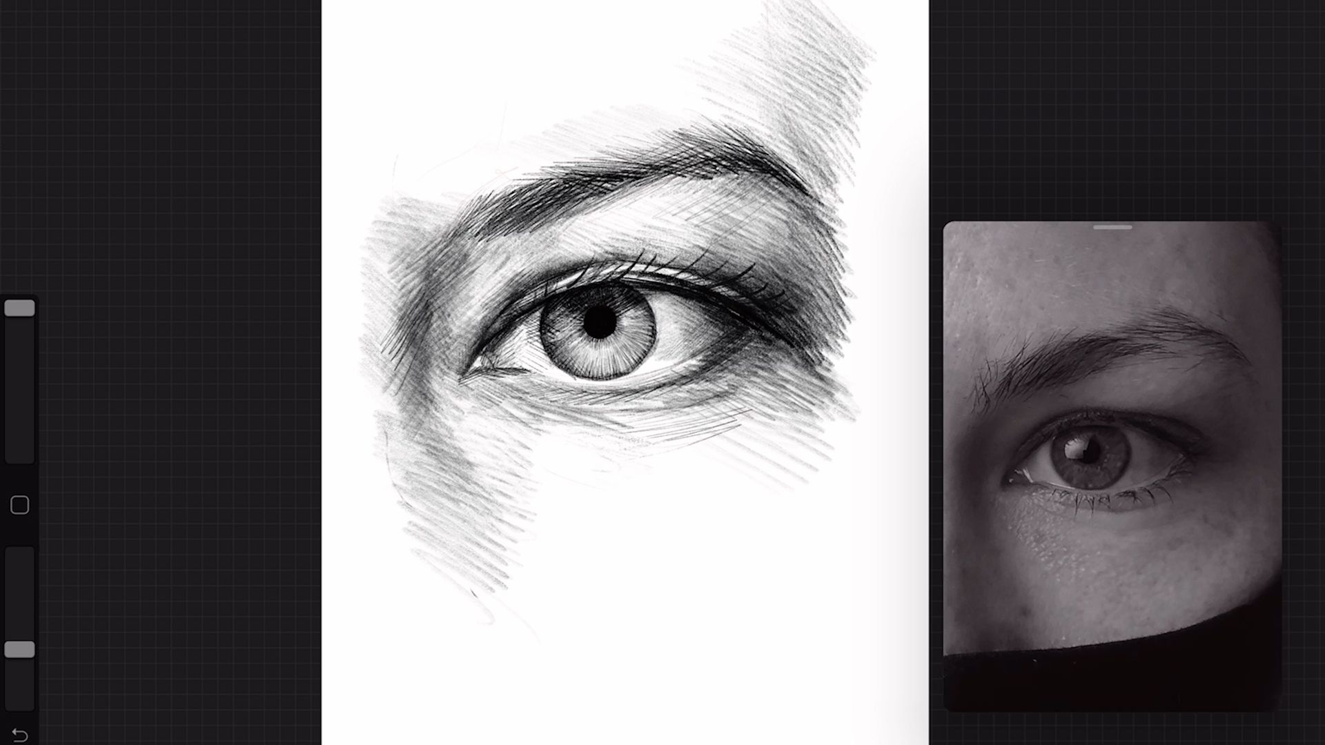 iPad Tutorial: How to Draw an Eye Using Procreate Pencils | Domestika