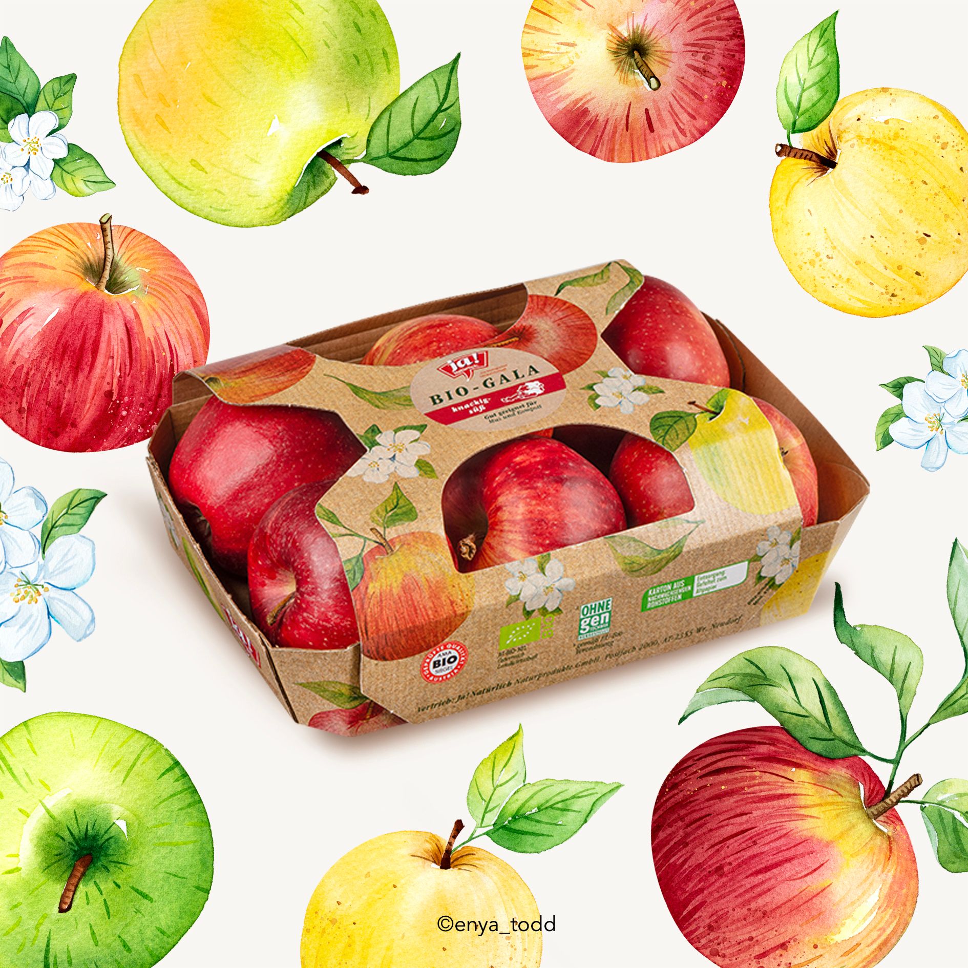 Illustrations for Food packaging | Domestika
