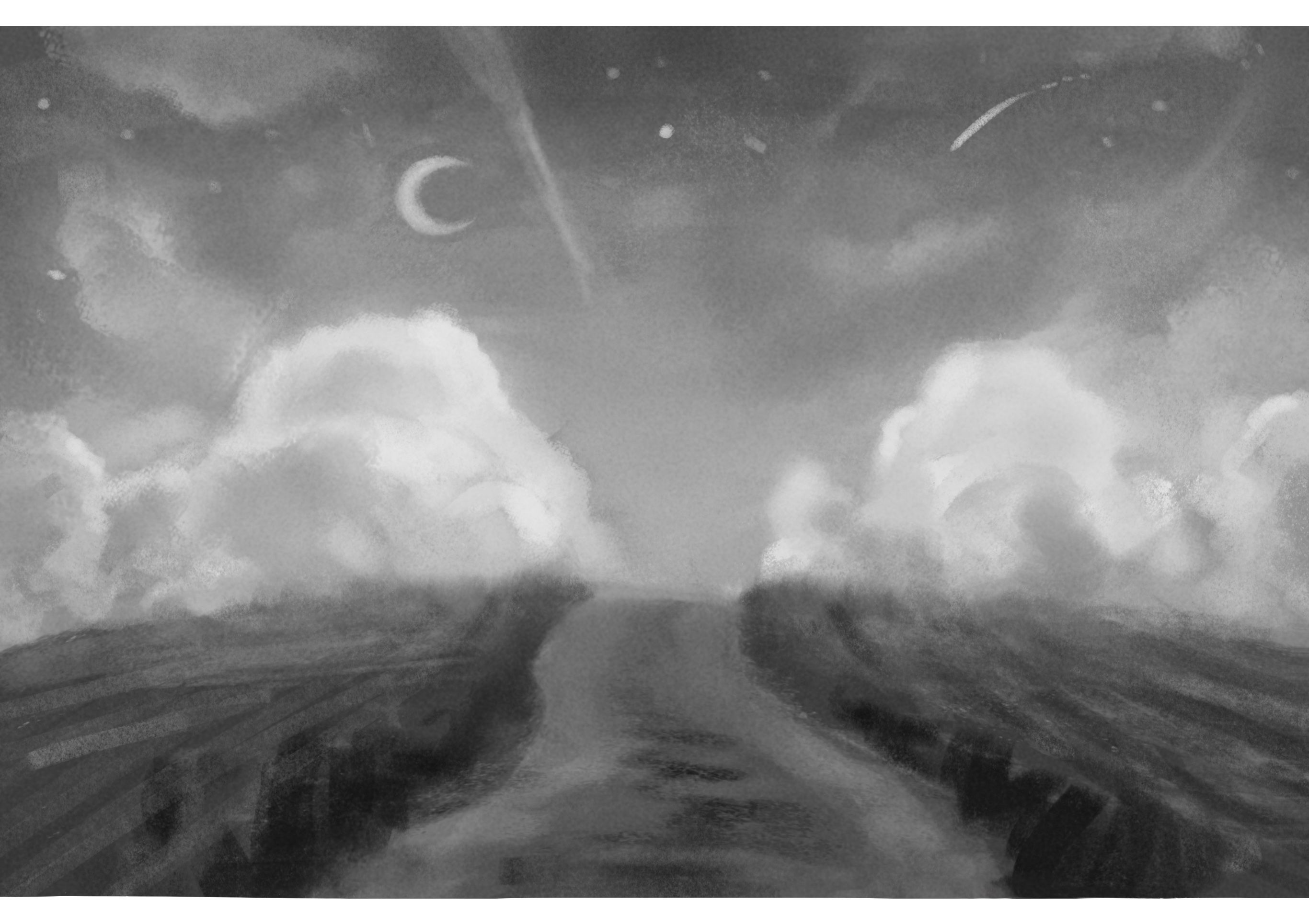 My project in Atmospheric Scenes in Procreate: Paint with Color and ...